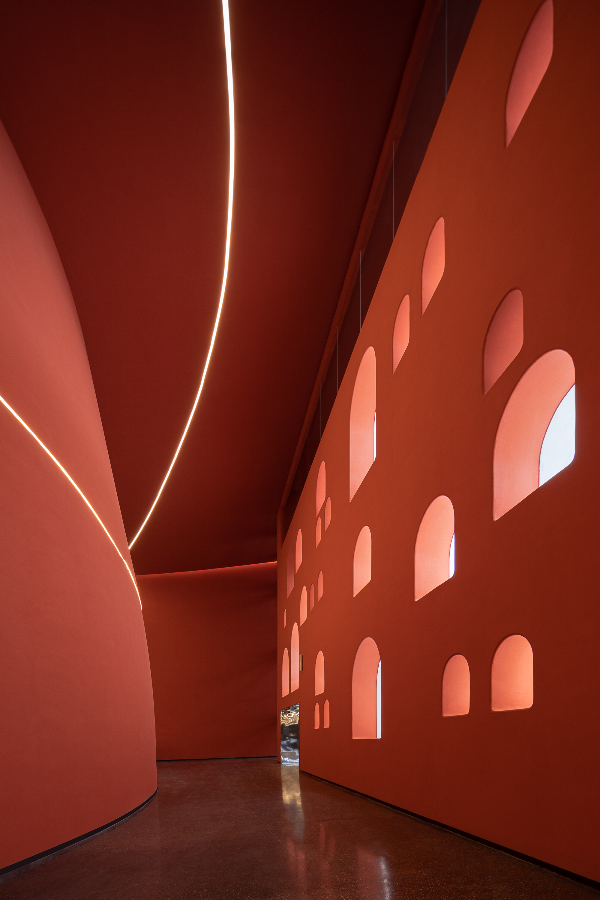 Maiji Mountain Area Tourist Service Center by The Design Institute of ...