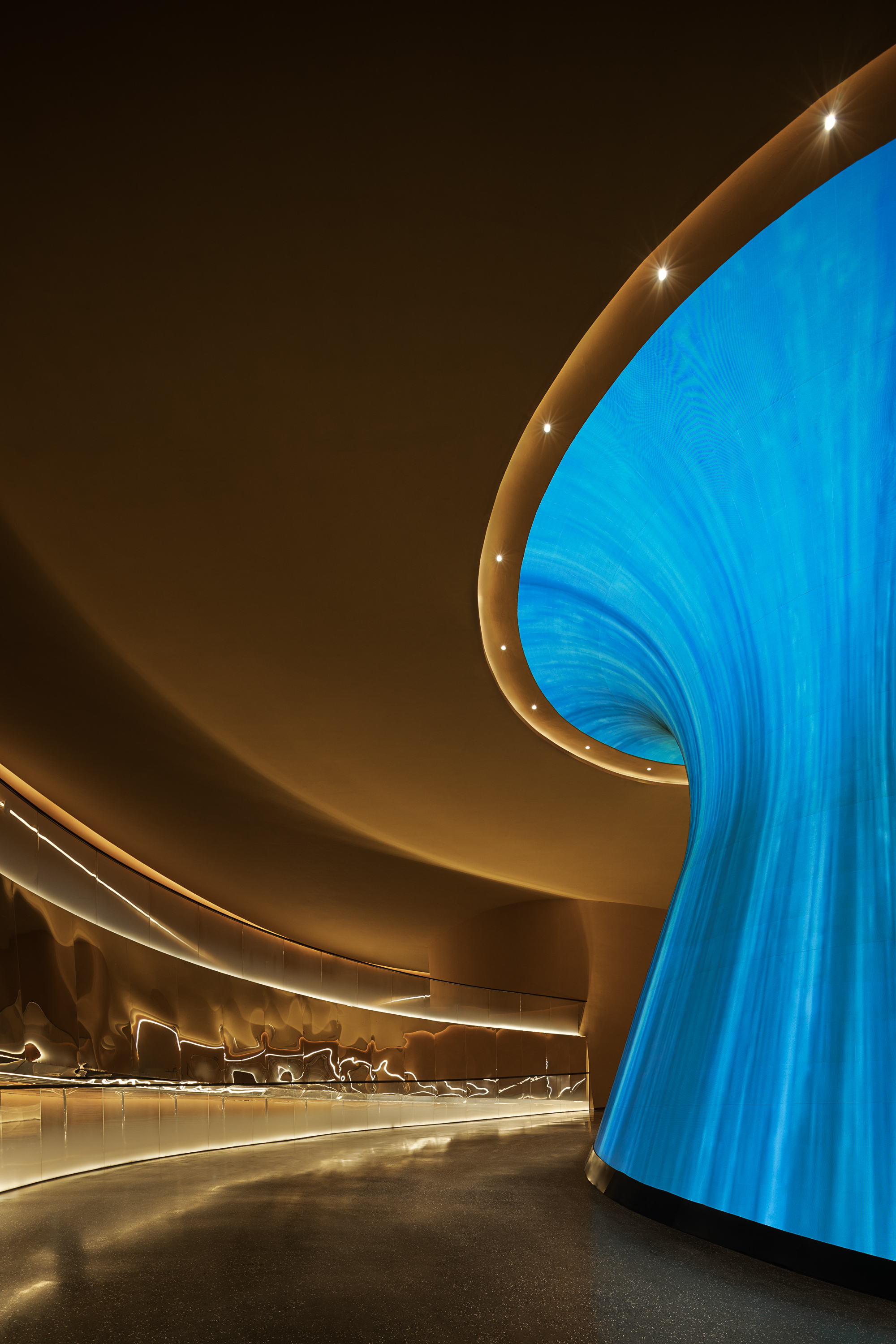 Maiji Mountain Area Tourist Service Center by The Design Institute of ...