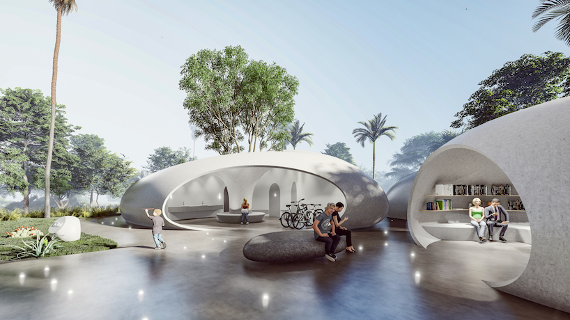 Sculptural Pavilions by the sea by WAY Studio - Architizer