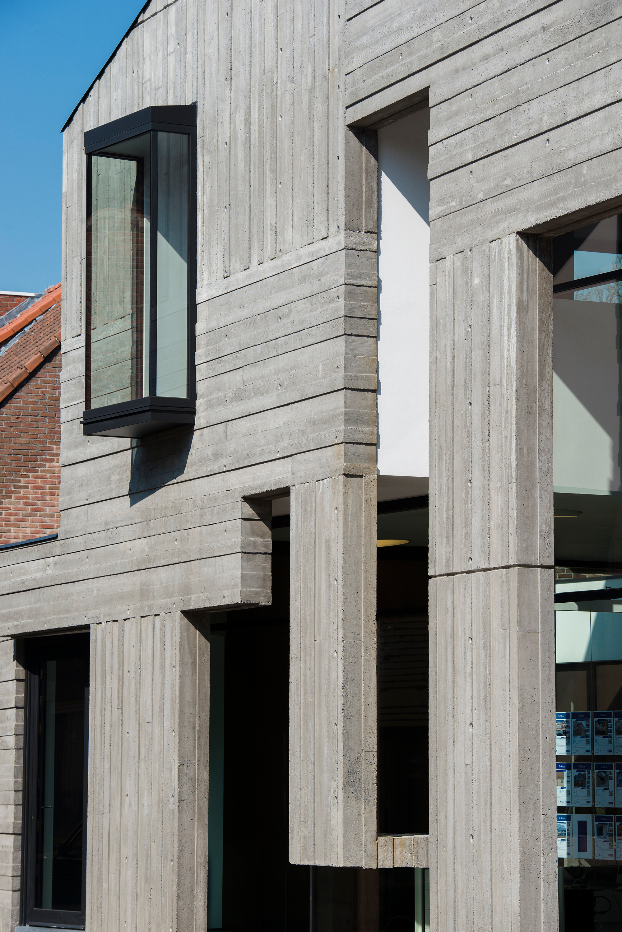 concrete office by CLAERHOUT - VAN BIERVLIET ARCHITECTS - Architizer