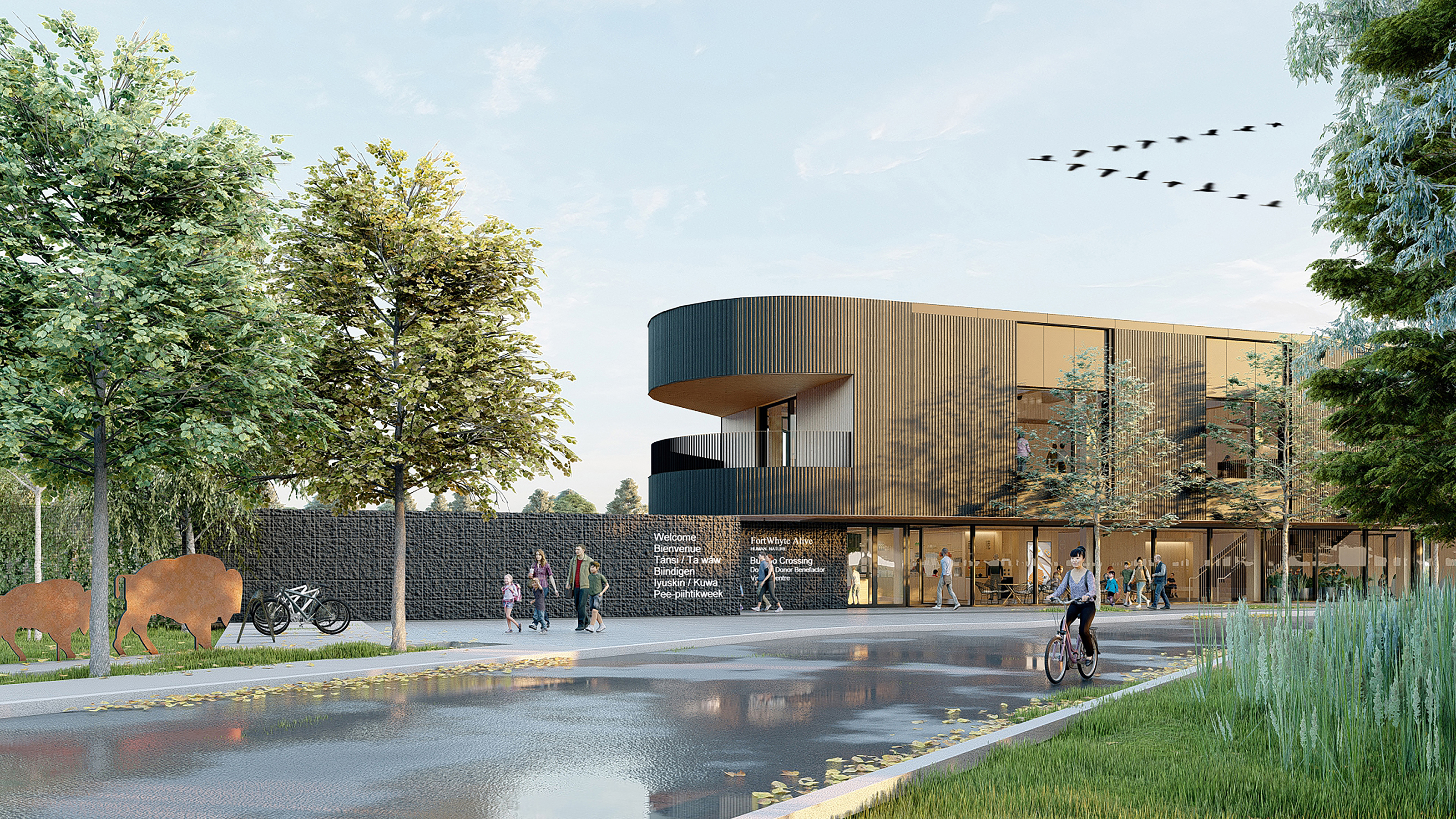 Buffalo Crossing Visitor Centre by Stantec - Architizer