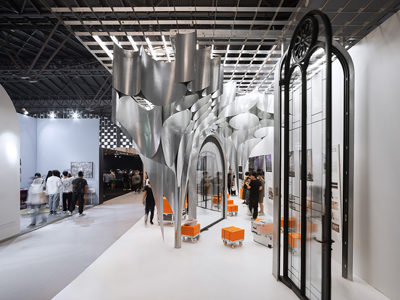 The Metal Metal Pavilion by Atelier Zeros - Architizer