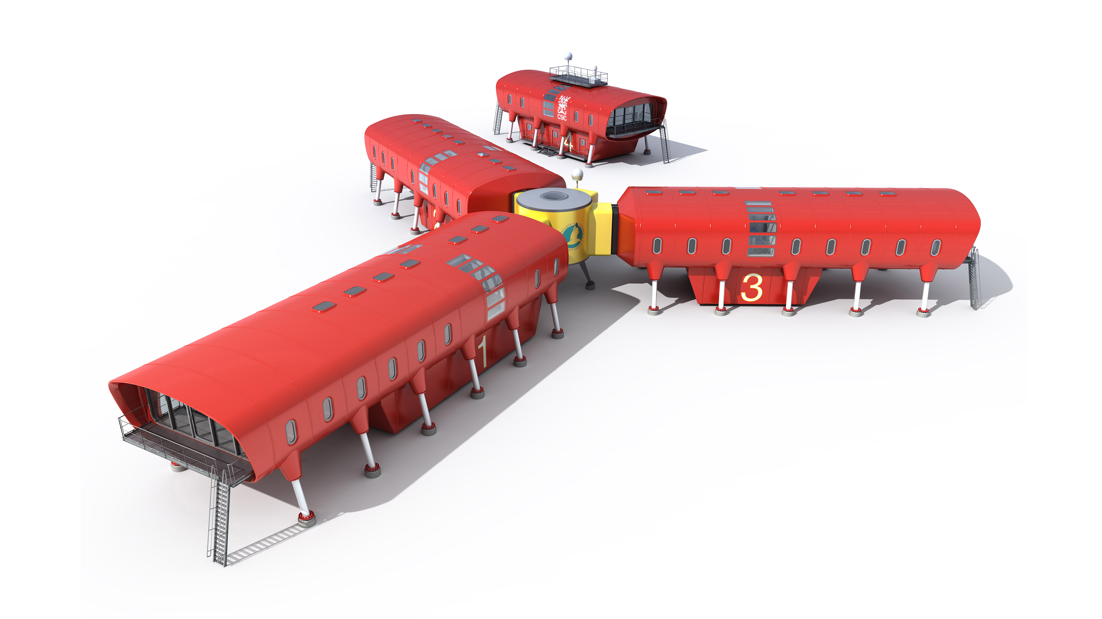 Idea 3939780: Juan Carlos 1 Spanish Antarctic Base by Hugh Broughton ...