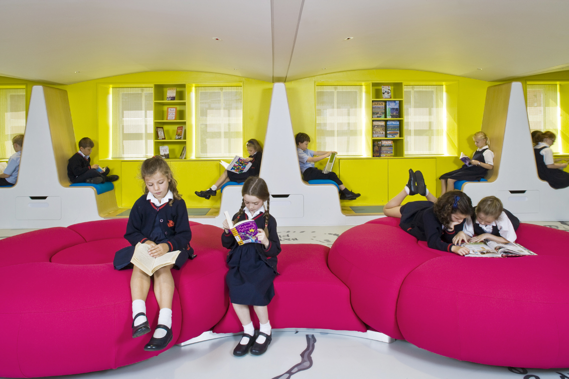 Thomas' Clapham Library by Hugh Broughton Architects - Architizer