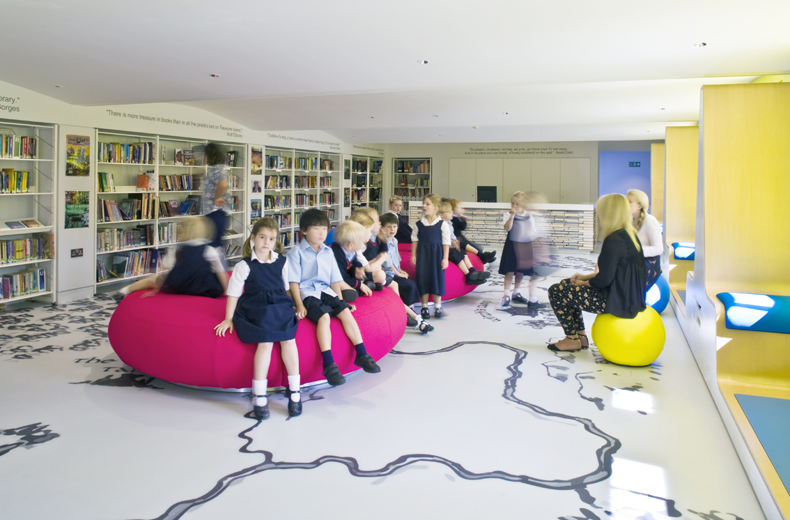 Thomas' Clapham Library by Hugh Broughton Architects - Architizer