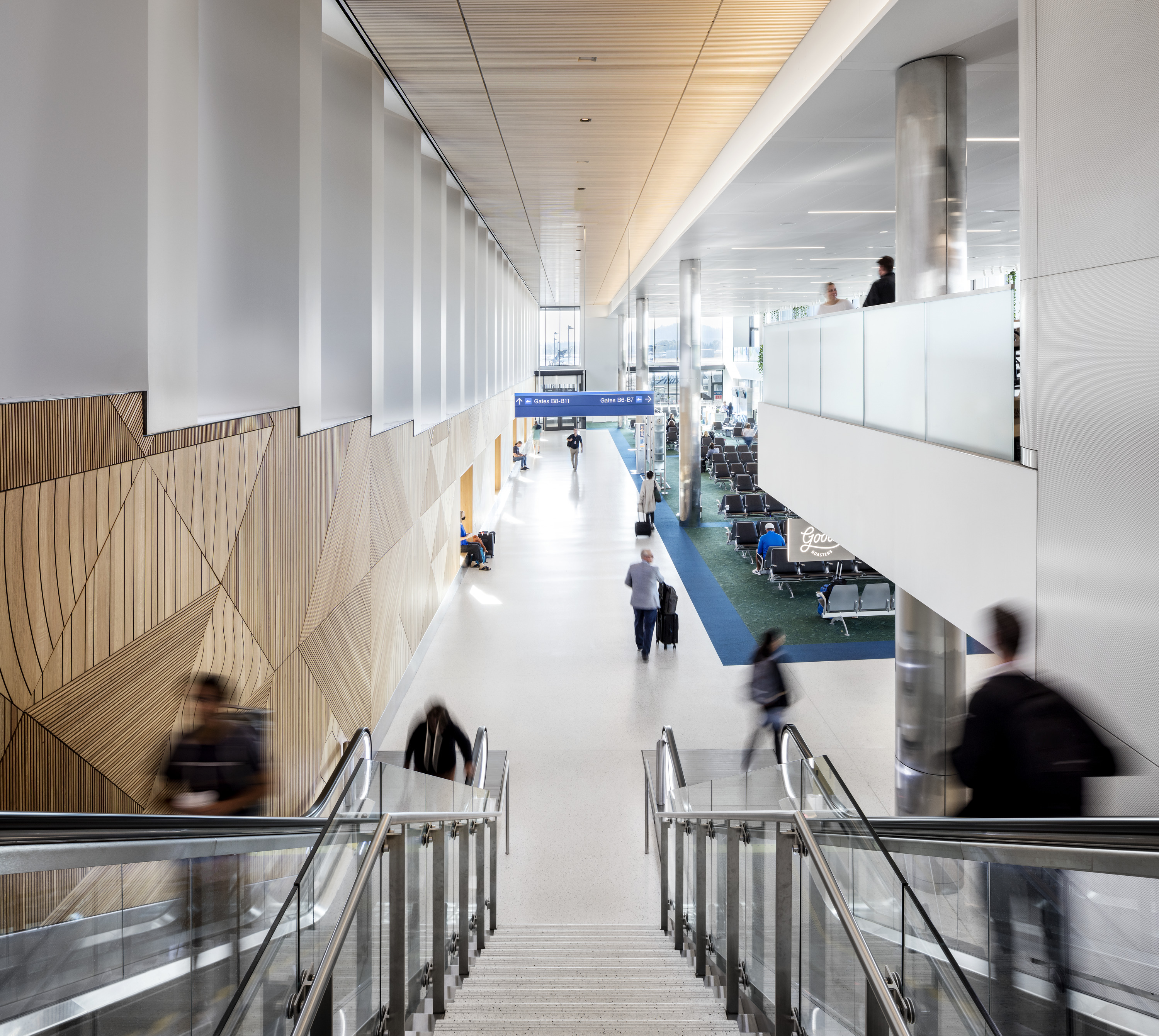 Portland International Airport, Concourse B by ZGF Architects - Architizer