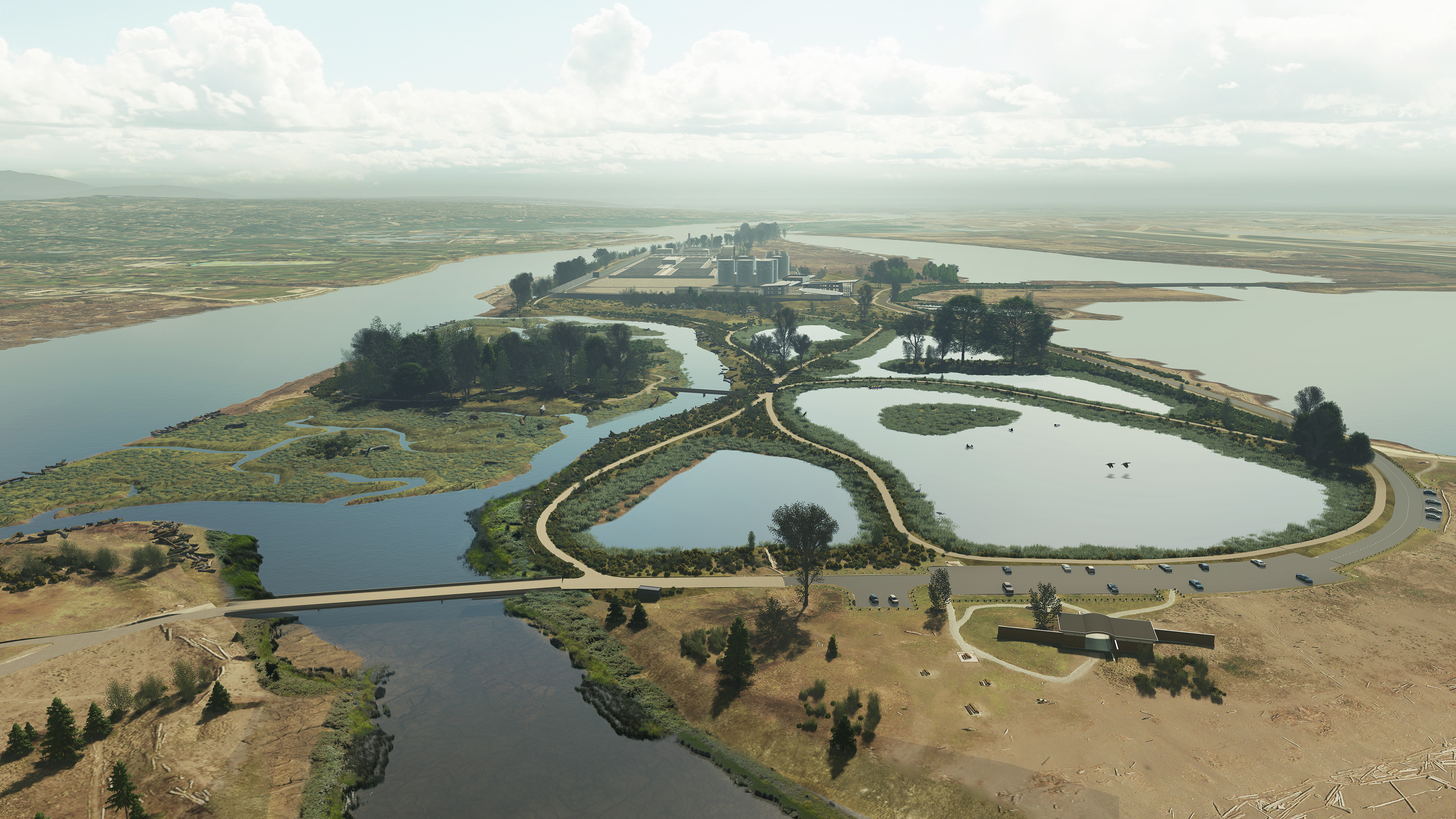 Iona Island Wastewater Treatment Plant by The Miller Hull Partnership ...