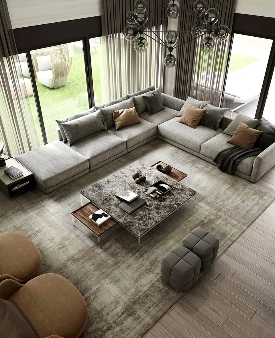 SINGLE FLOOR LUXURY VILLA by pluton architects - Architizer