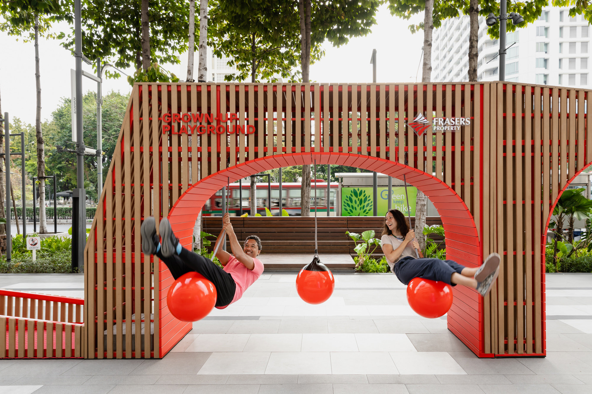 Idea 3949957: Grown Up Playground by Imaginary Objects in Bangkok ...
