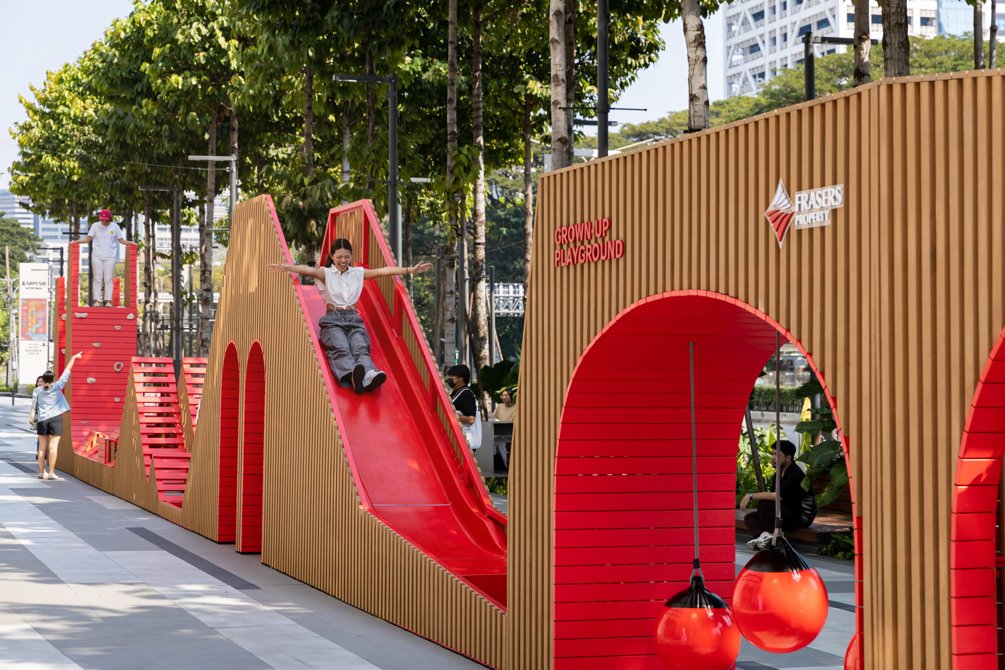 Idea 3949956: Grown Up Playground by Imaginary Objects in Bangkok ...