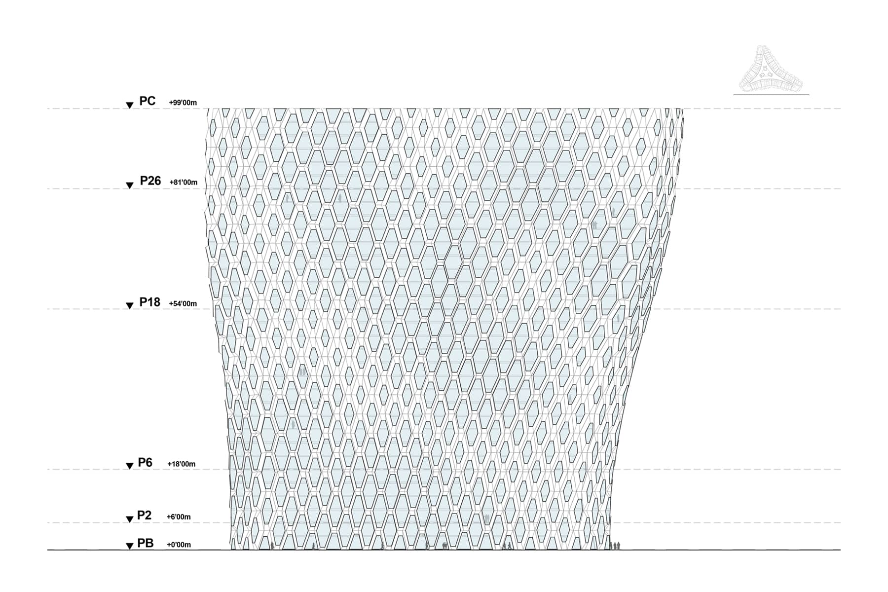 SMART MESH BUILDING by ON-A - Architizer