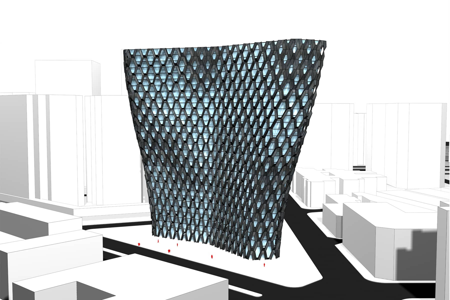 SMART MESH BUILDING by ON-A - Architizer