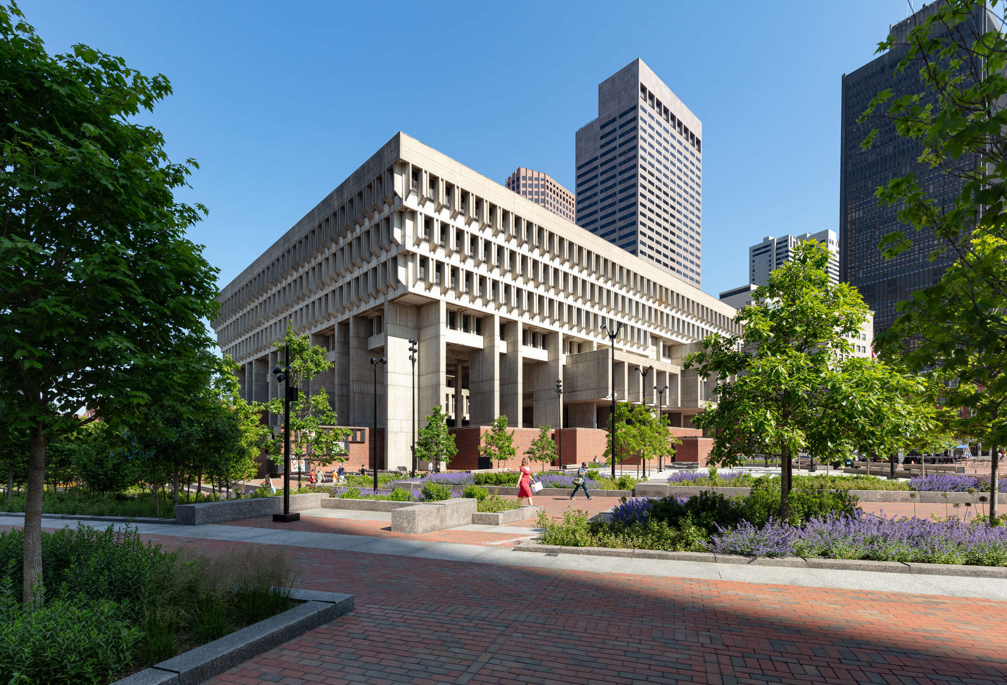 Boston City Hall Plaza by Sasaki - Architizer