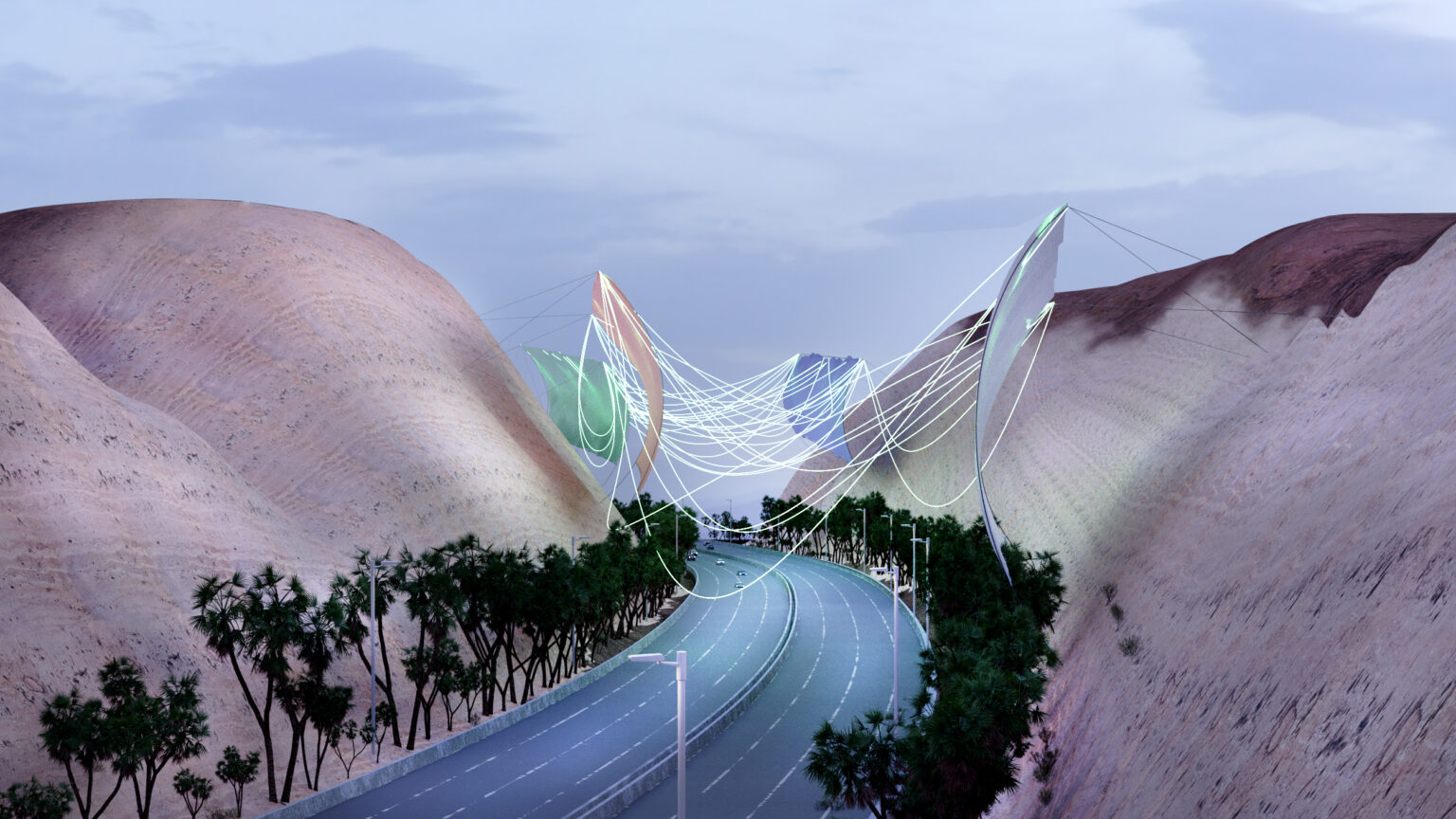 Riyadh Welcome Gates by Martin Architects PC - Architizer