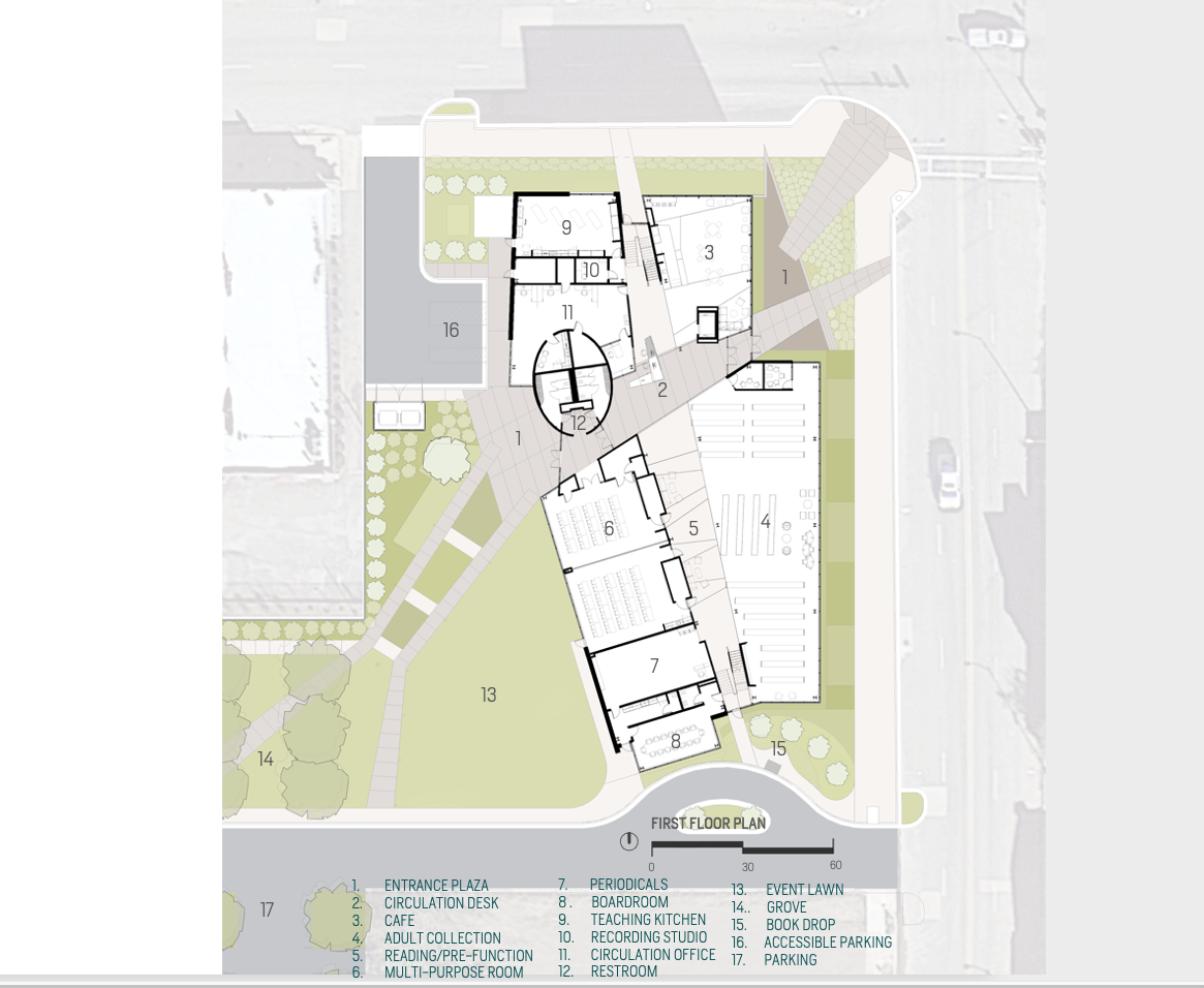 Pine Bluff Main Library by Polk Stanley Wilcox Architects - Architizer