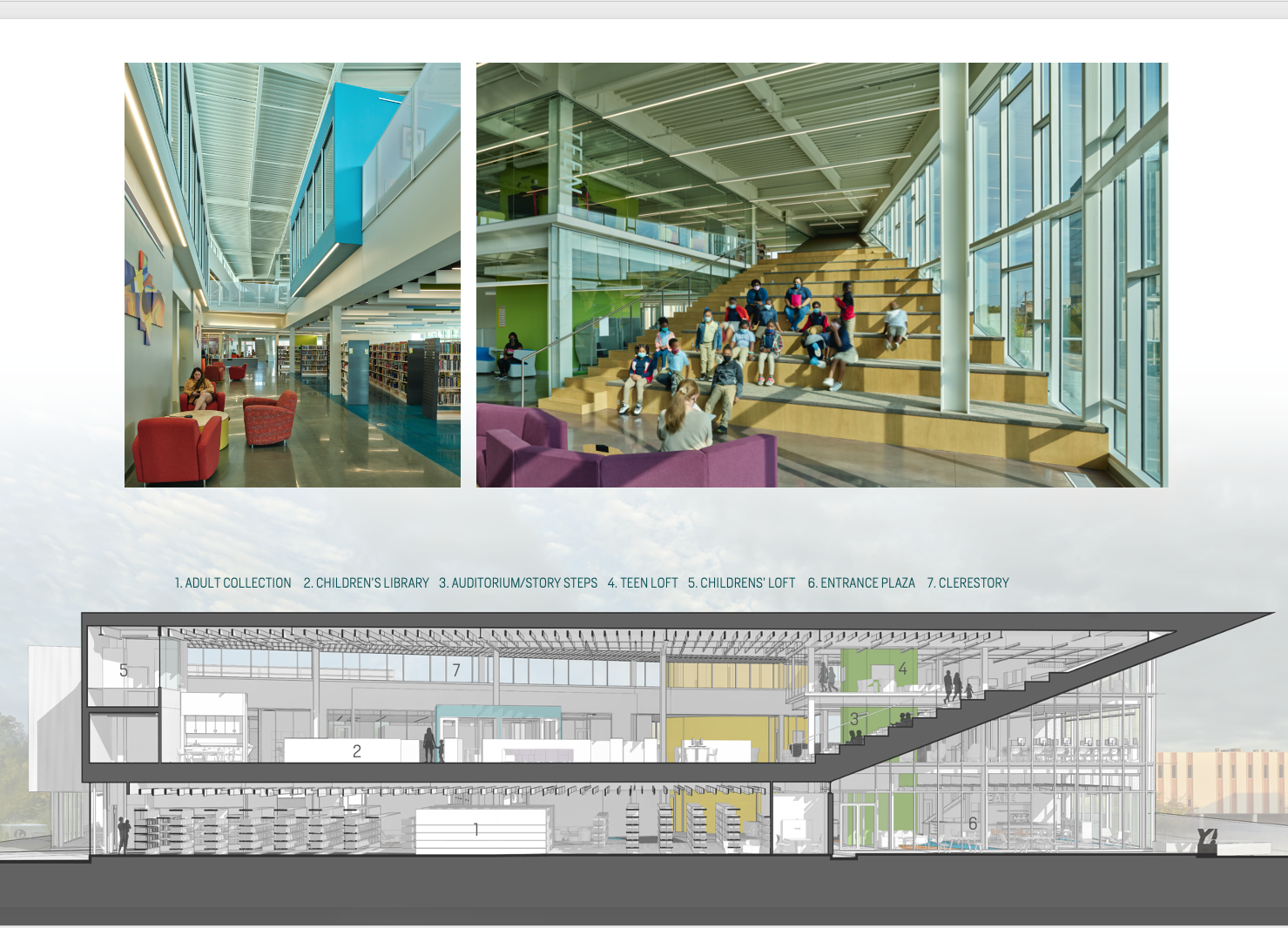 Idea 3955095: Pine Bluff Main Library by Polk Stanley Wilcox Architects ...