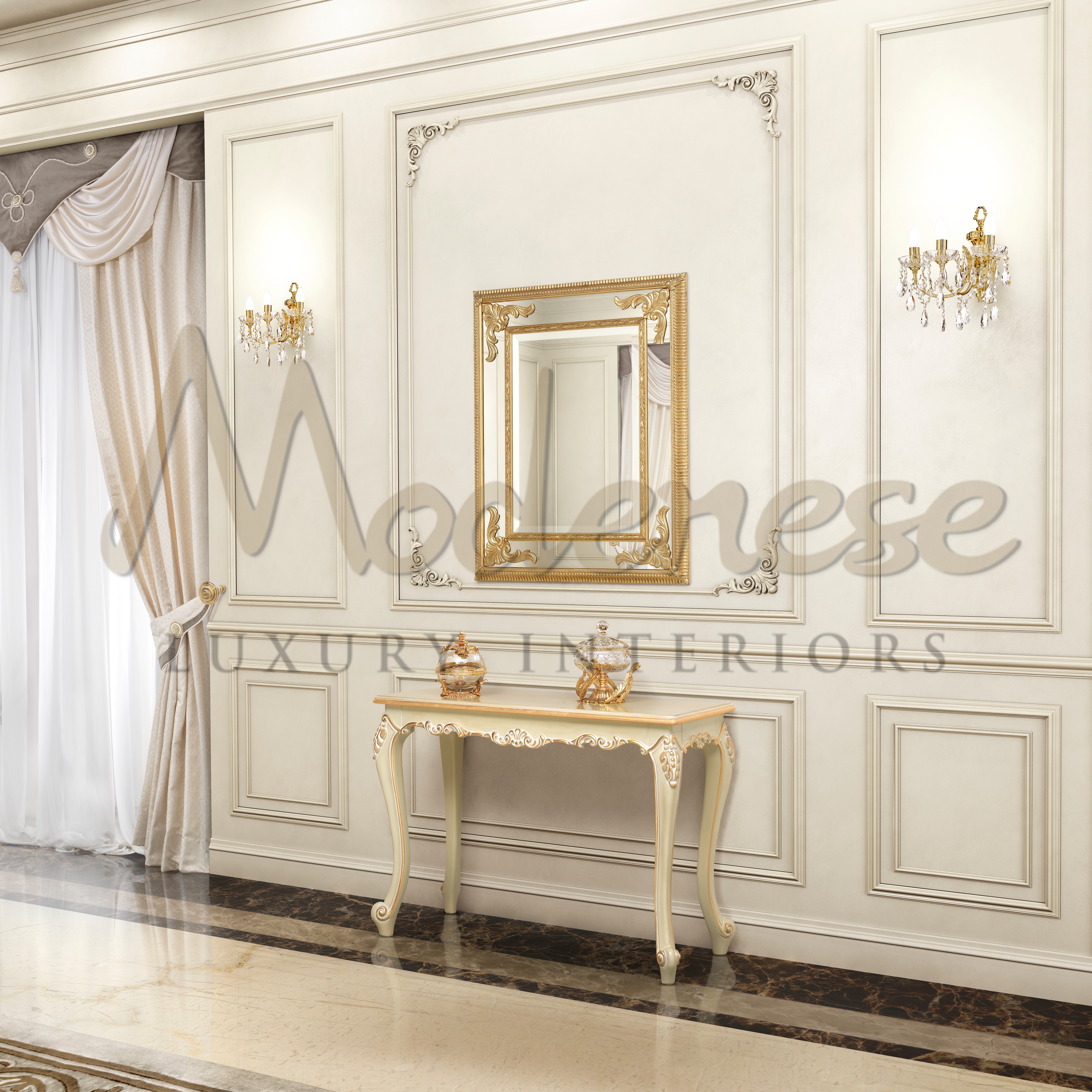 Italian Furniture For Classic Villa by MODENESE Luxury Interiors ...