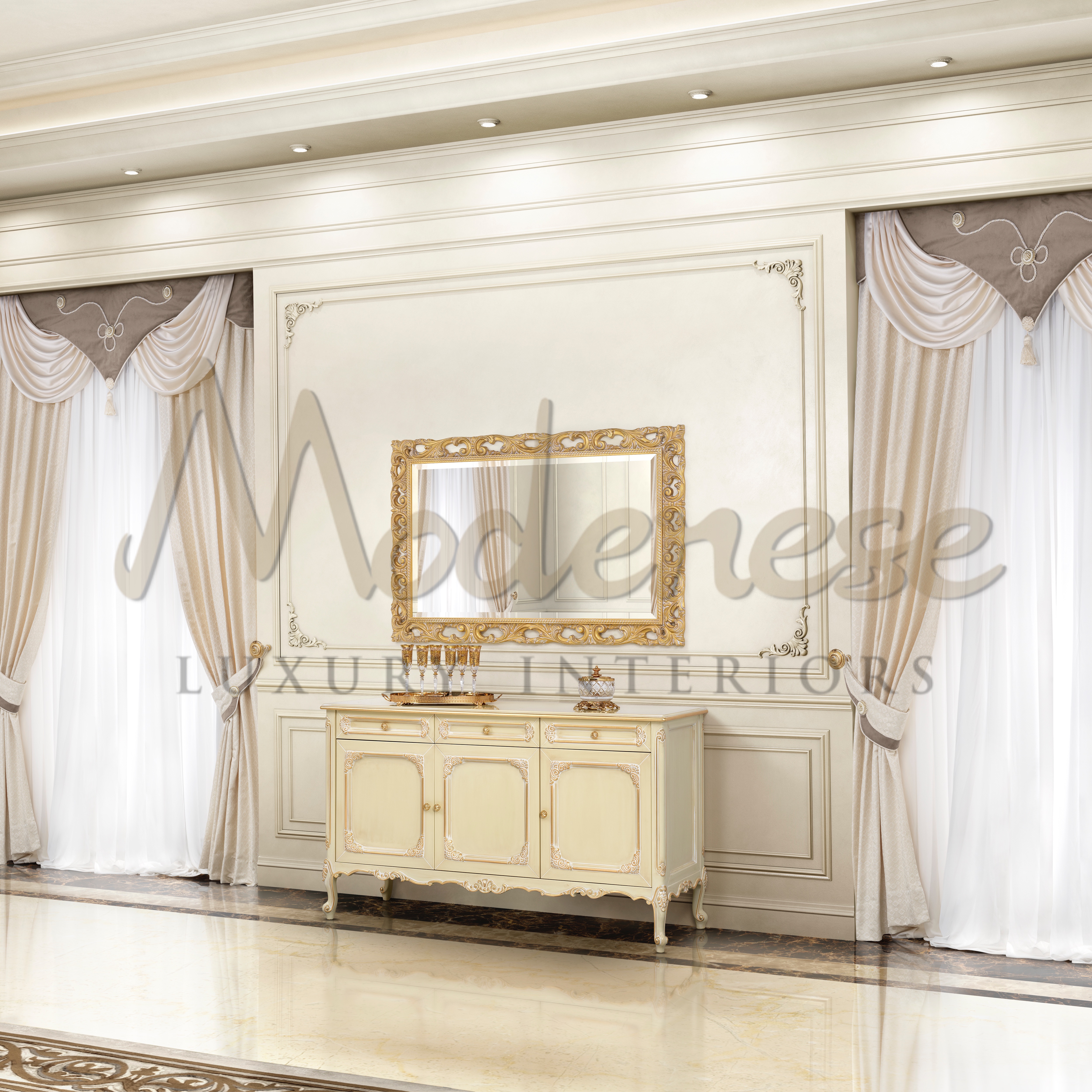 Italian Furniture For Classic Villa by MODENESE Luxury Interiors ...