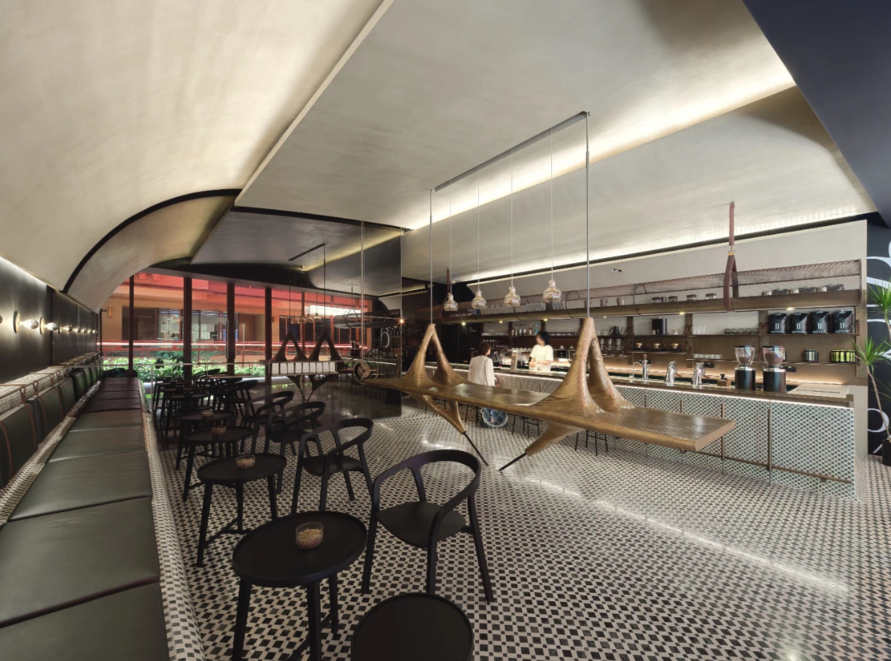 ad hoC cafe by FLIP studio - Architizer