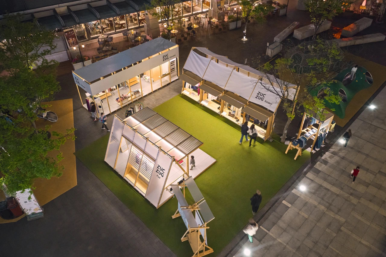 ZUCZUG Pop-up Market by FLIP studio - Architizer