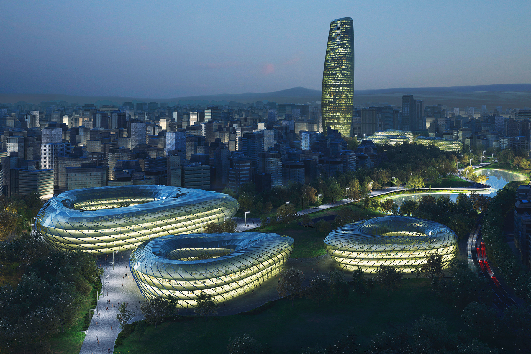 TAICHUNG GATEWAY PARK by ON-A - Architizer