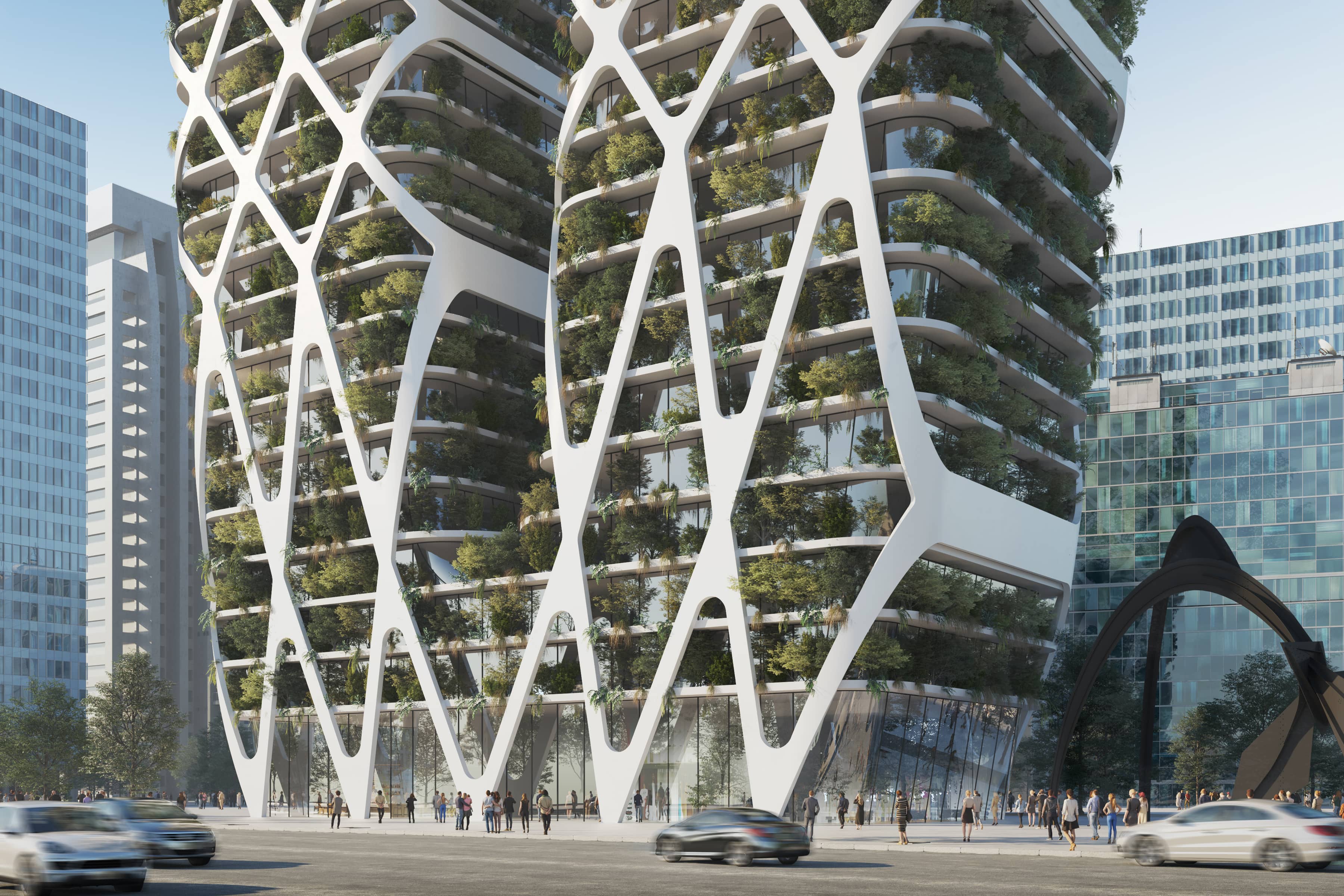 BIOTECH TOWER by ON-A - Architizer