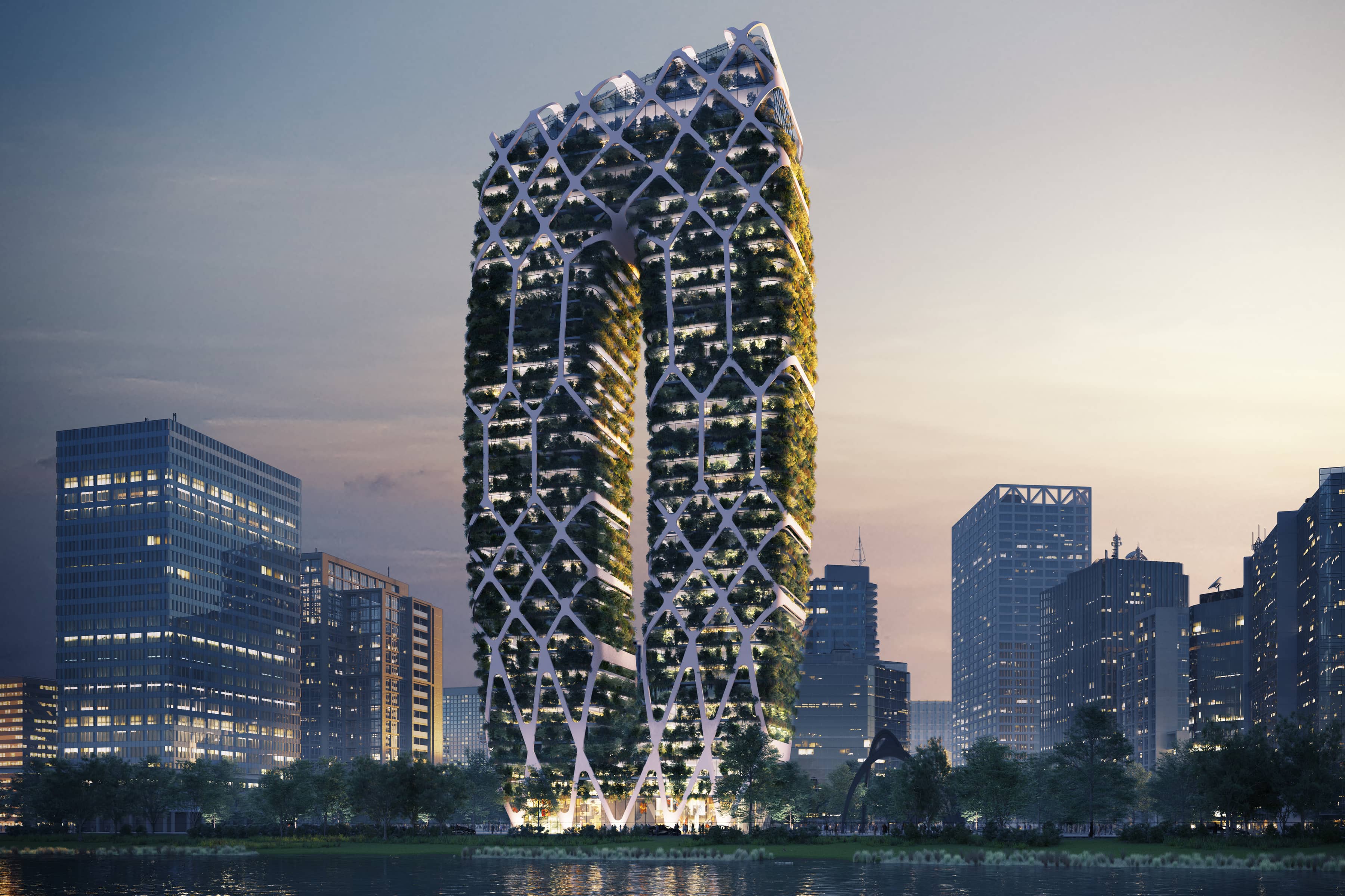 BIOTECH TOWER by ON-A - Architizer