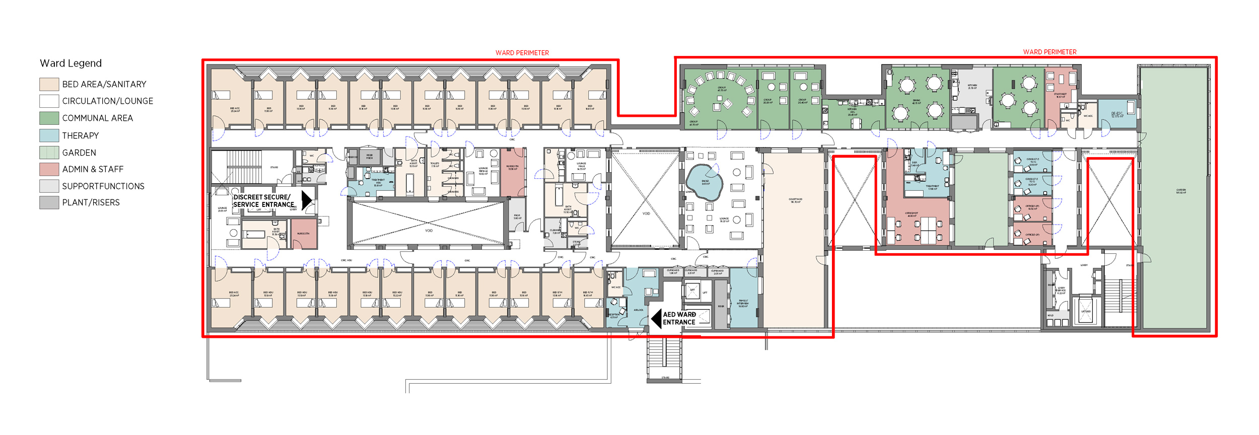 Springfield University Hospital, mental health by C.F. Møller ...