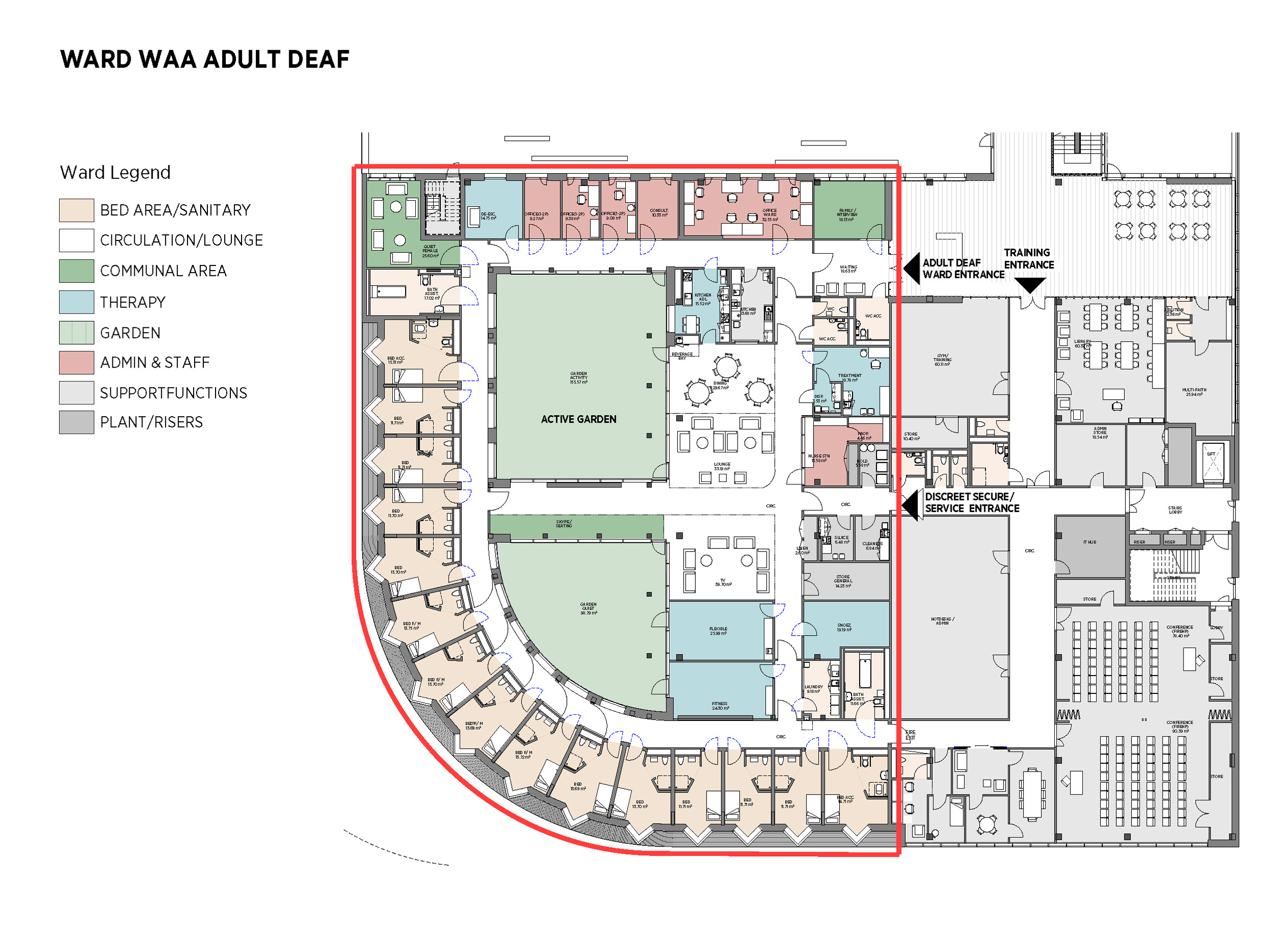 Springfield University Hospital, mental health by C.F. Møller ...