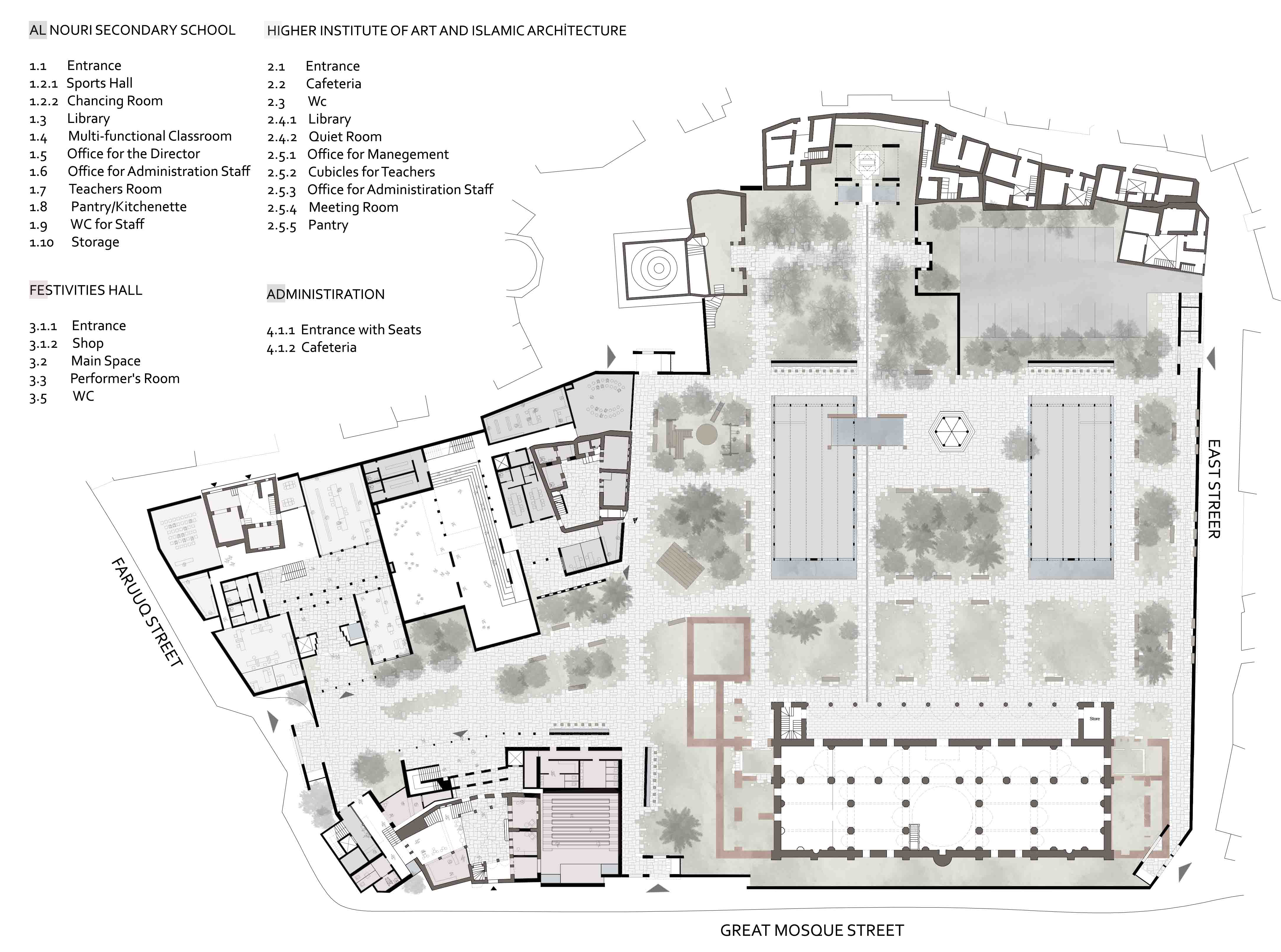 Mosul's Al Nouri Complex Project Competition by KOOP Architects ...