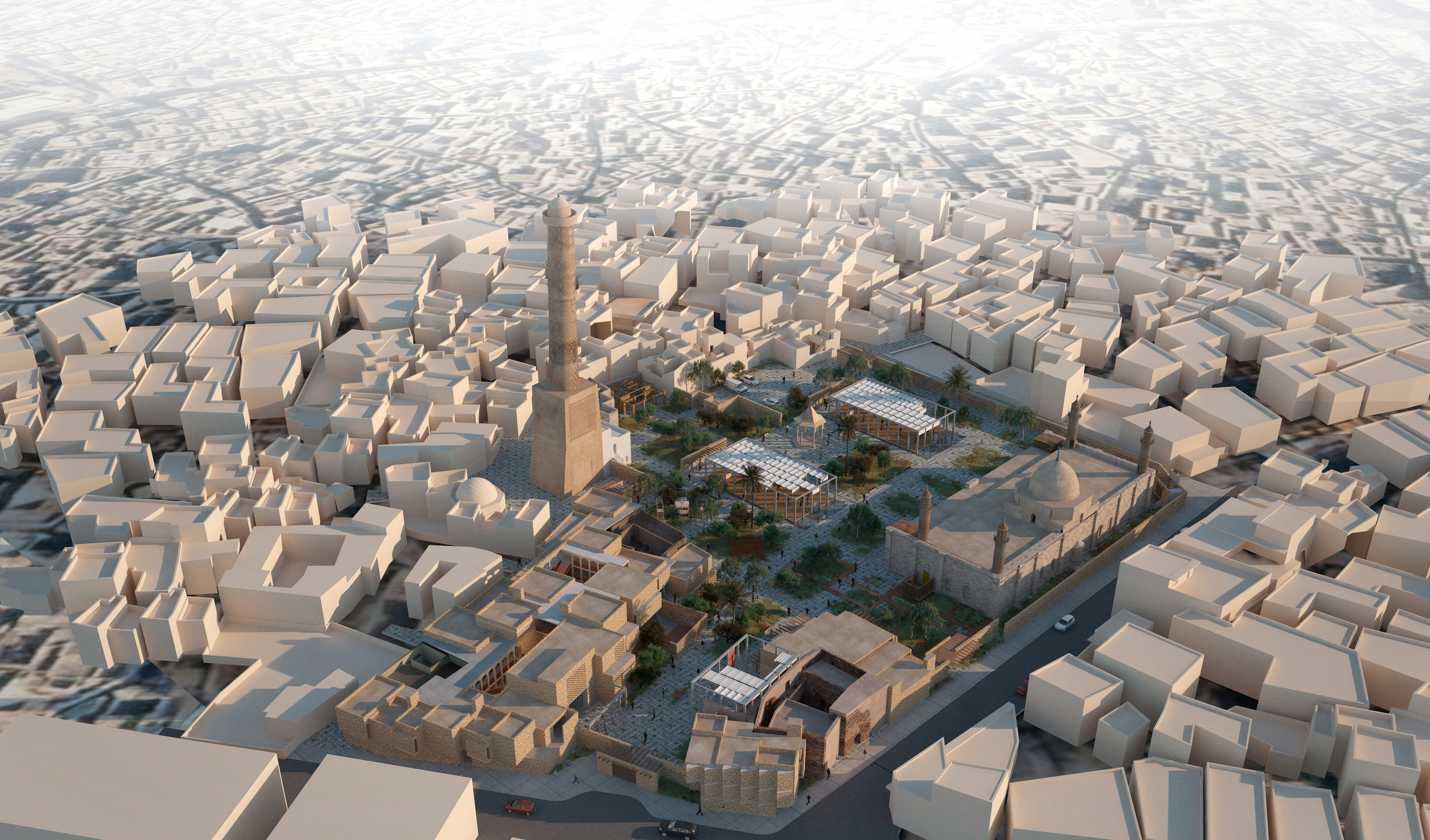 Mosul's Al Nouri Complex Project Competition by KOOP Architects ...