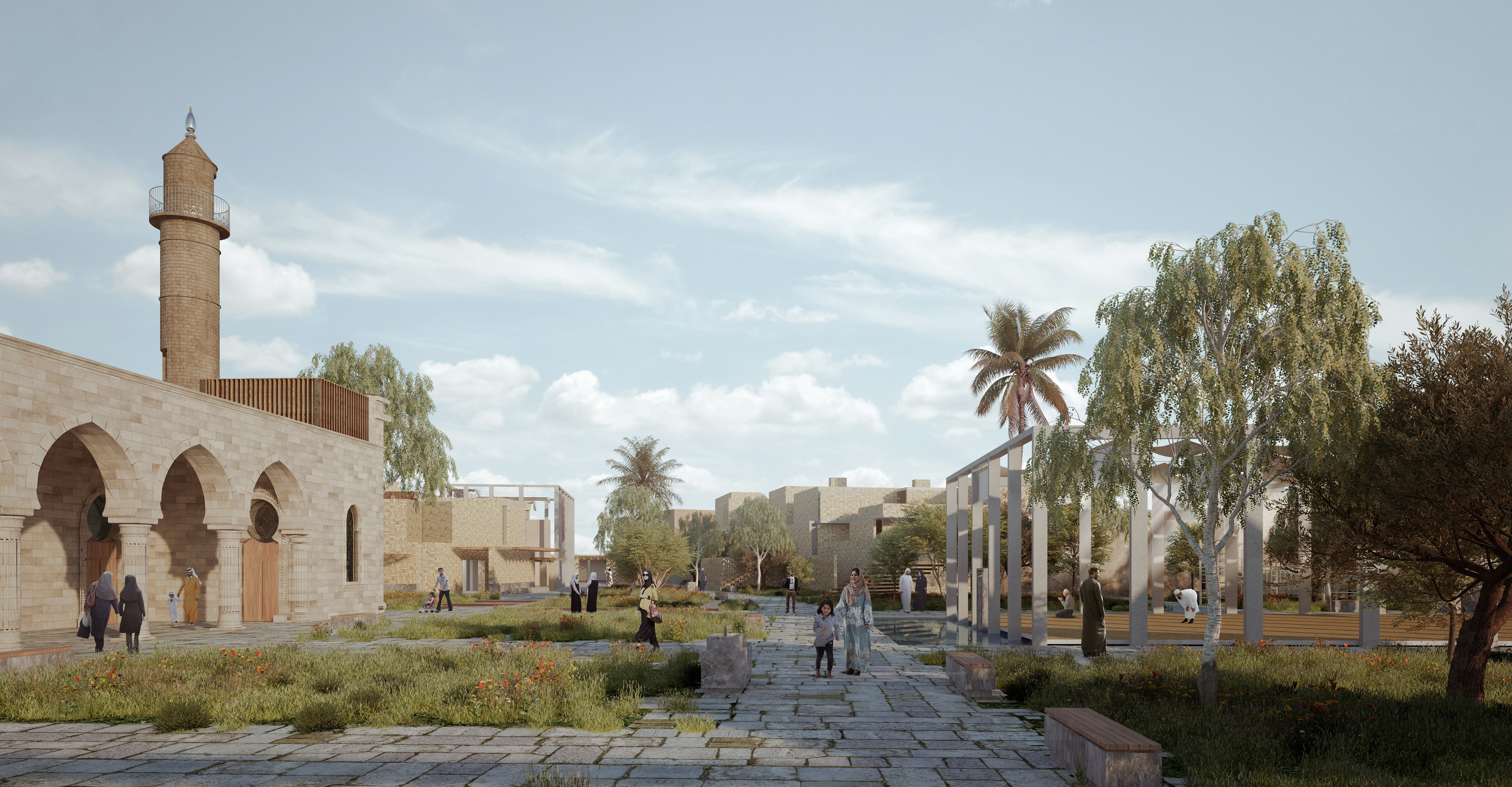 Mosul's Al Nouri Complex Project Competition by KOOP Architects ...