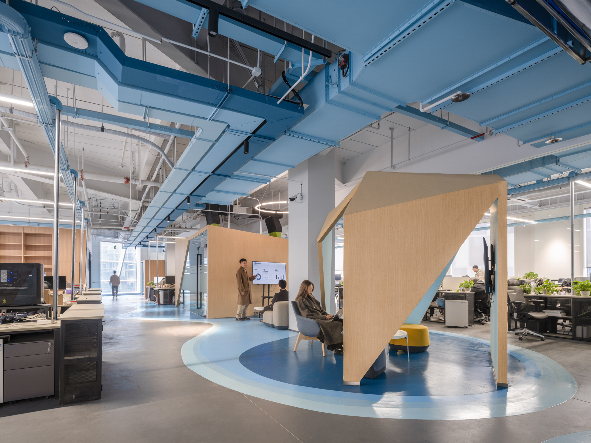 Merit Interactive Headquarters Interior Design by LYCS Architecture ...