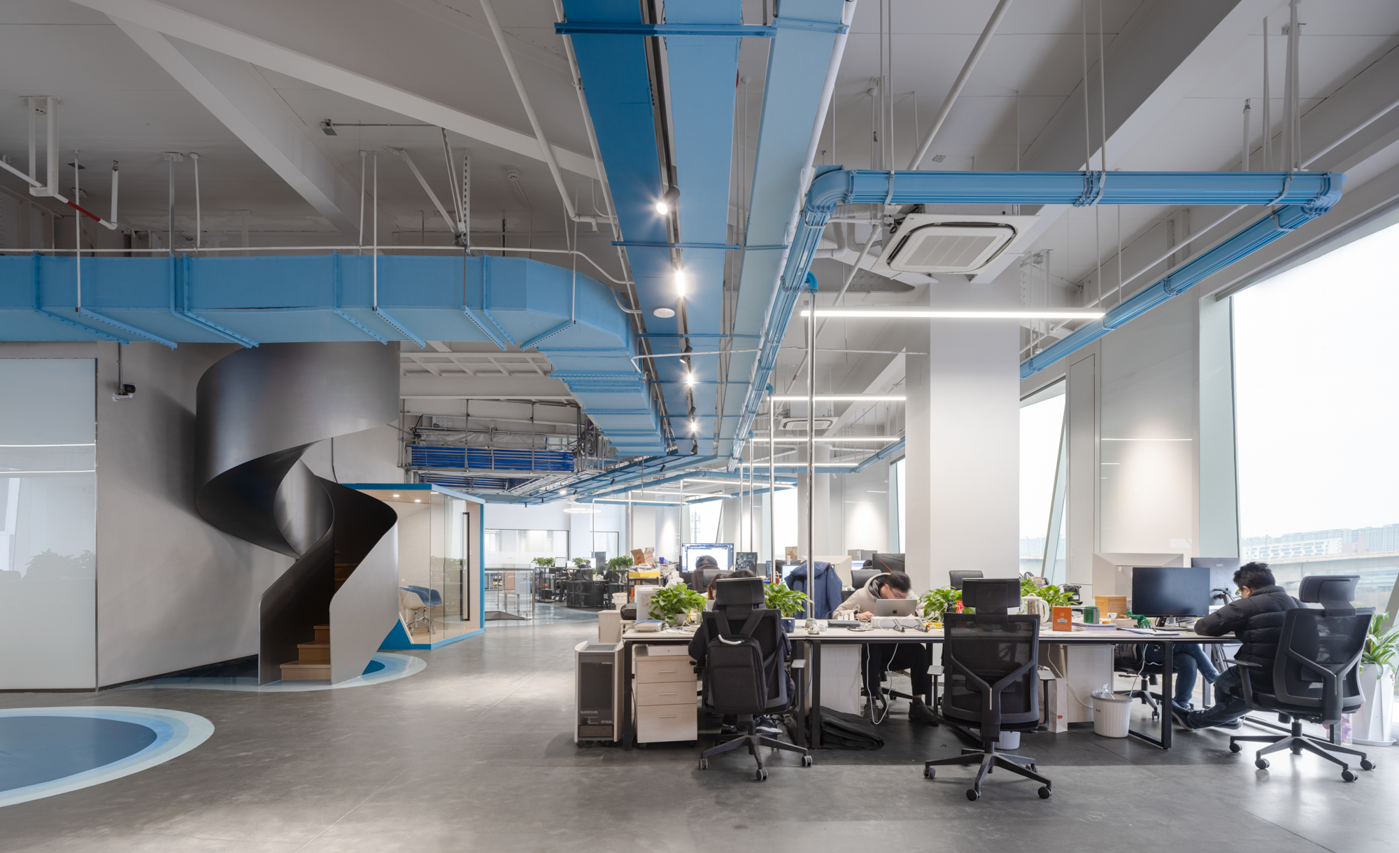 Merit Interactive Headquarters Interior Design by LYCS Architecture ...