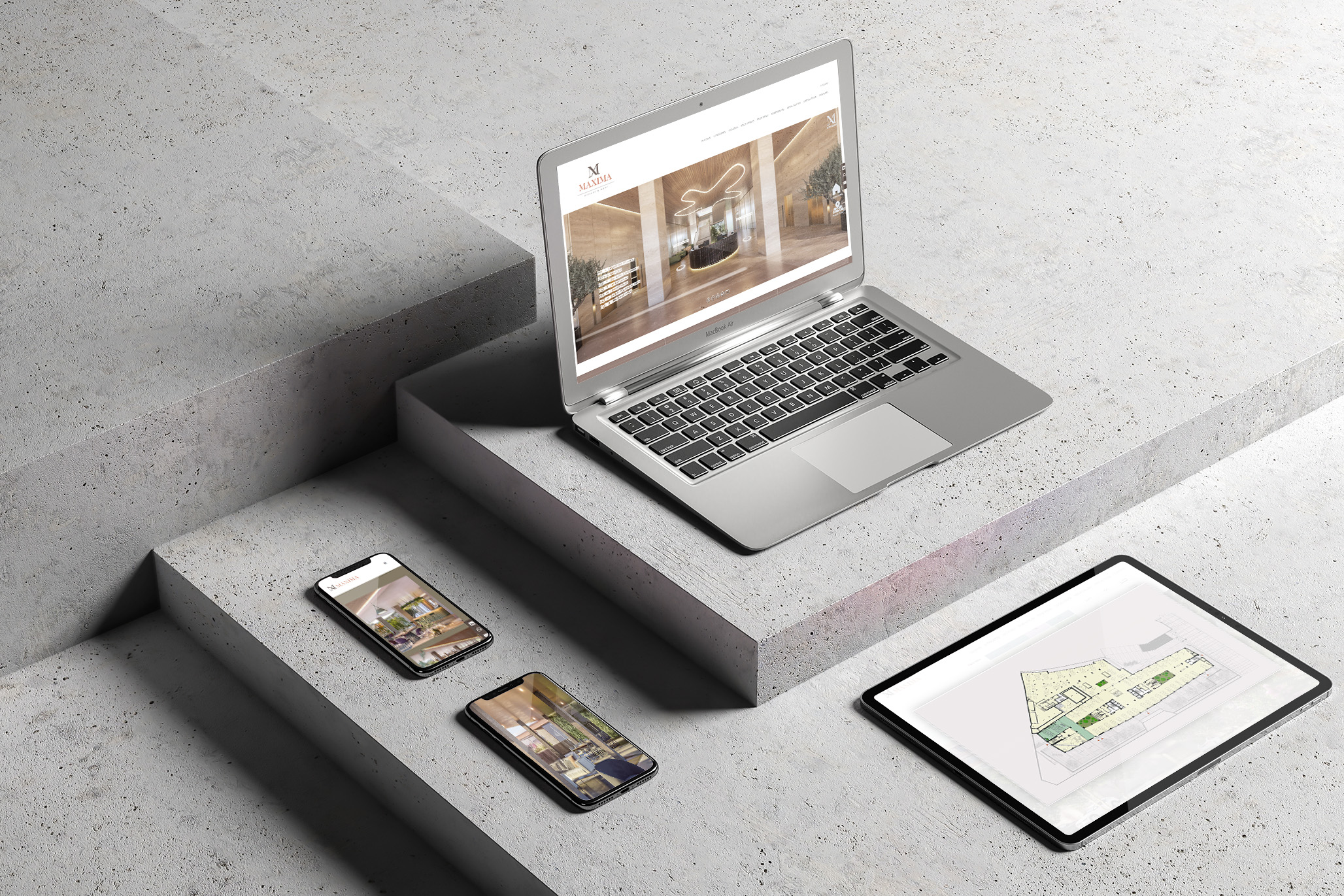 Maxima offices by Studio Sandrini real estate marketing & architecture ...