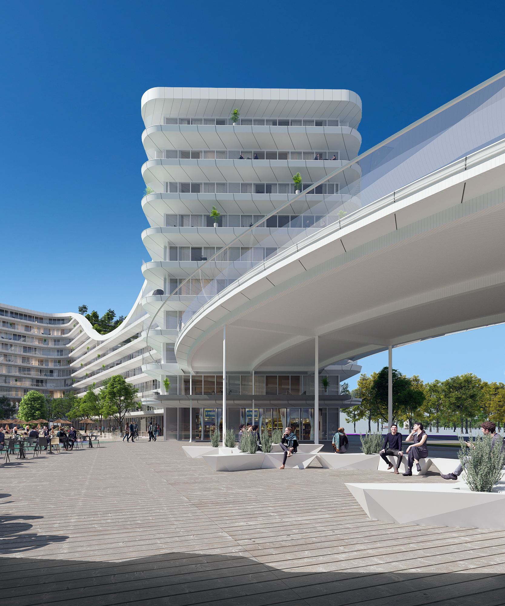 Central District Lagoon City Bucharest by Razvan Barsan + Partners ...