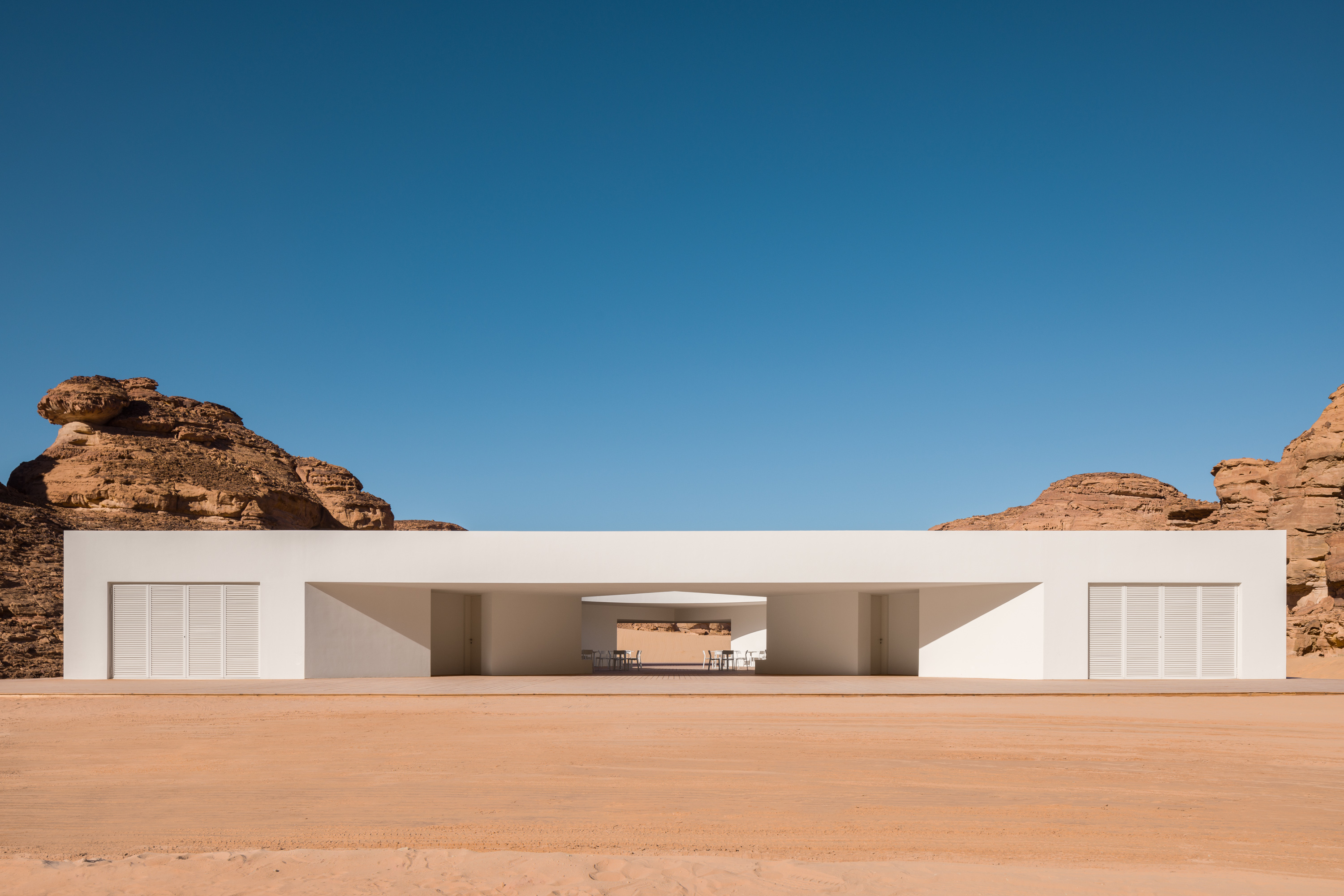 Desert X AlUla 2024 Visitor Centre by KWY.studio - Architizer