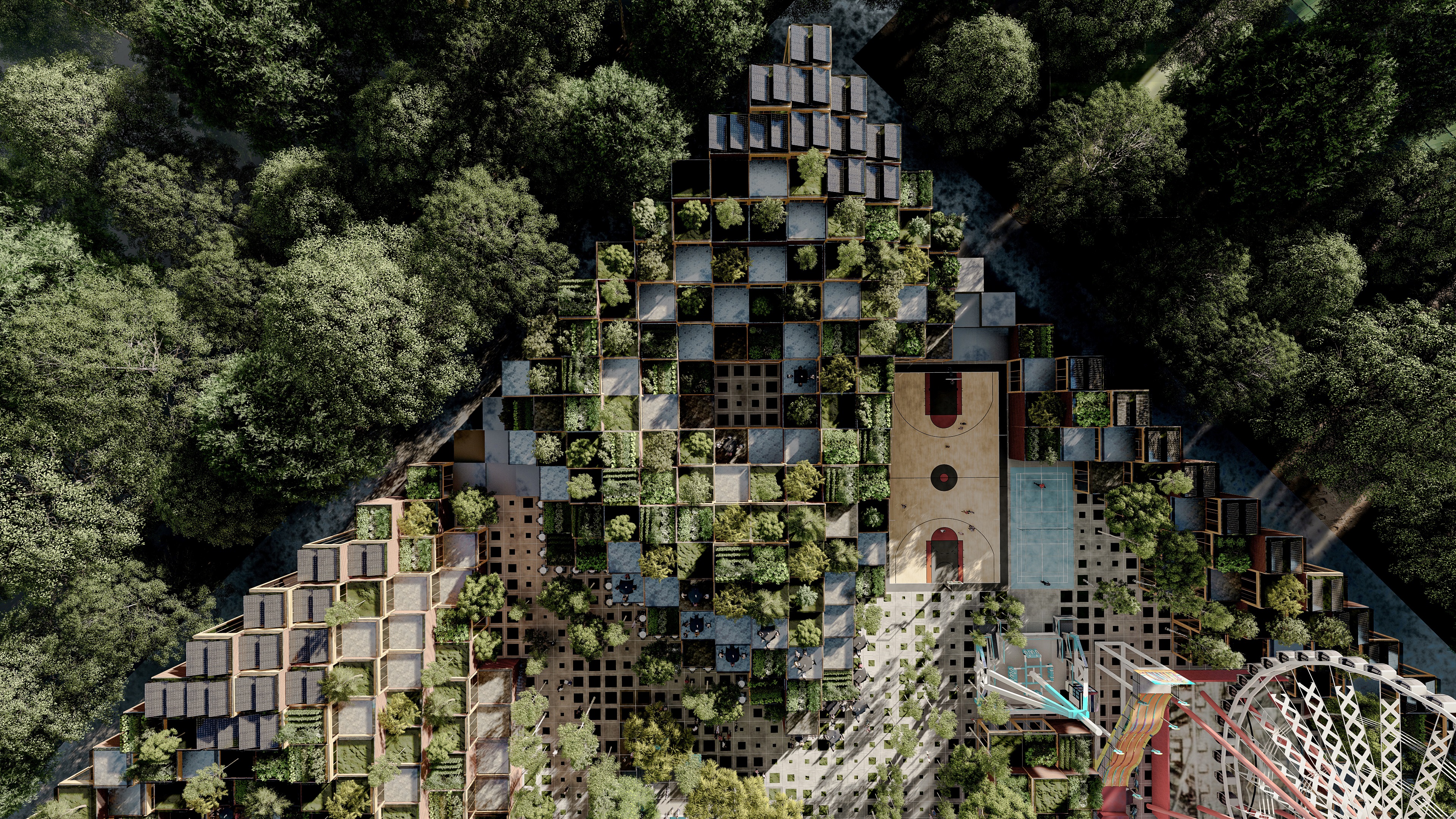 Eco Urban Oasis by Reparametrize Ateliers - Architizer