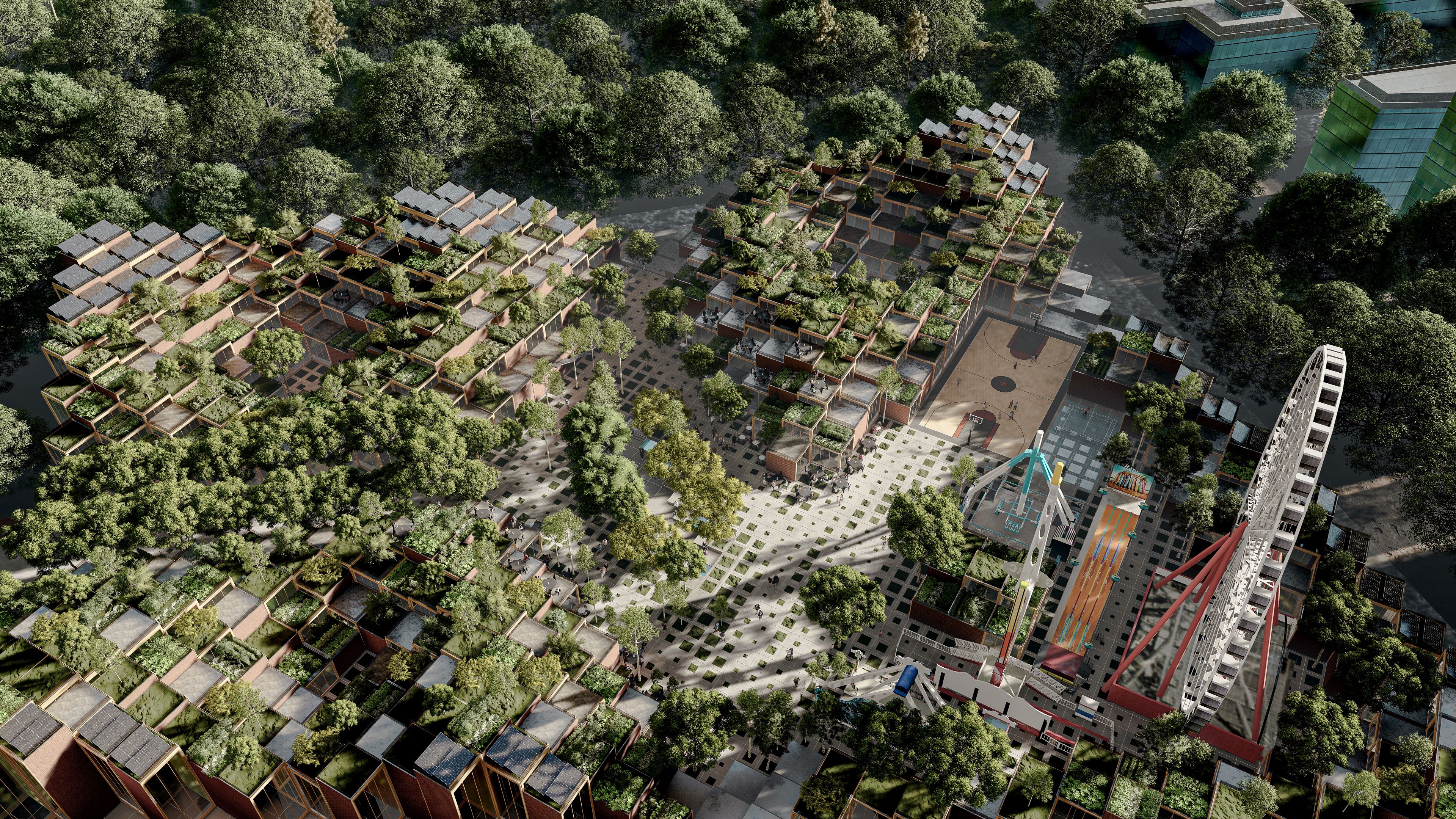 Eco Urban Oasis by Reparametrize Ateliers - Architizer