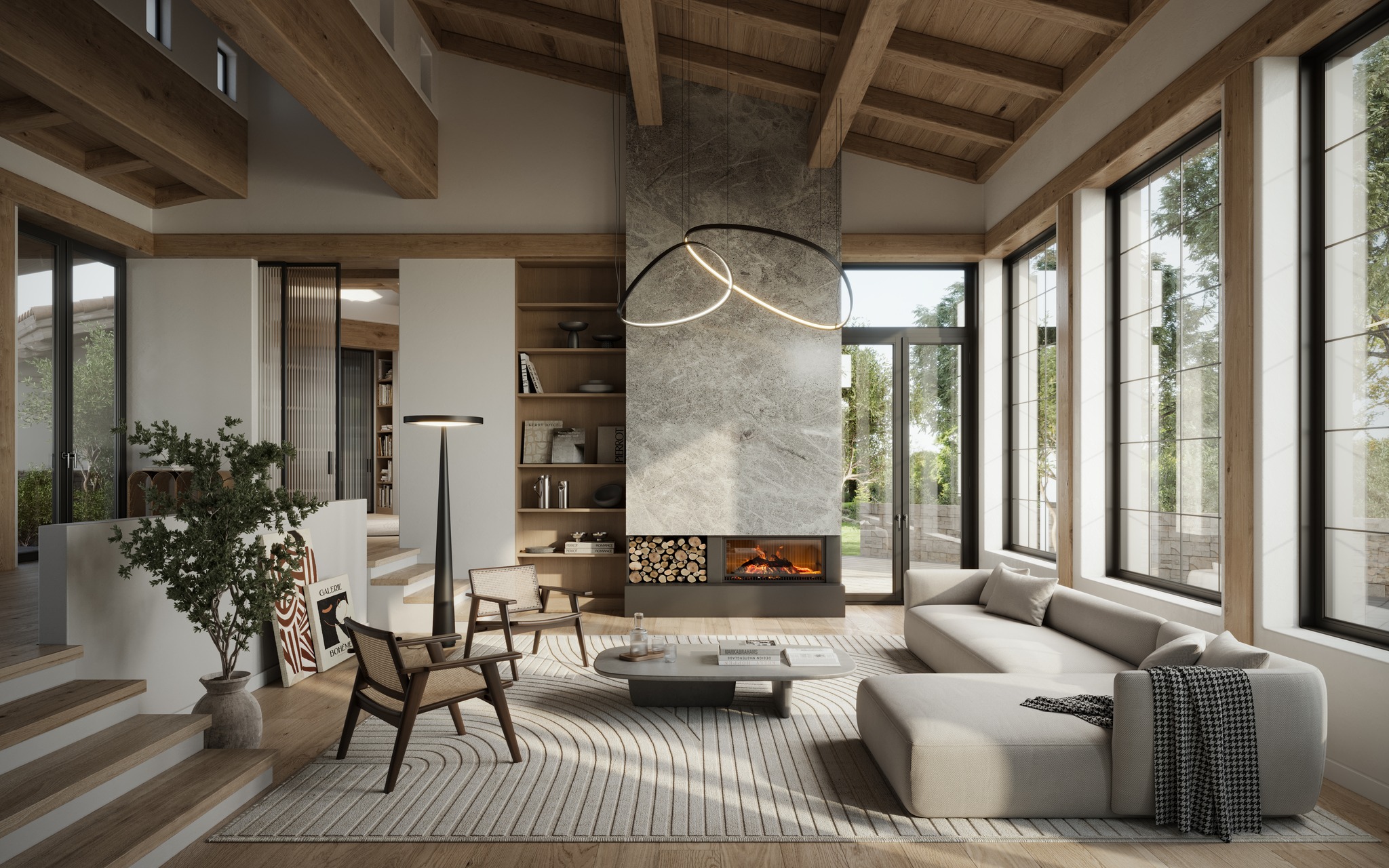 Interior Rendering: El Camino Del Norte, California by Render Vision ...