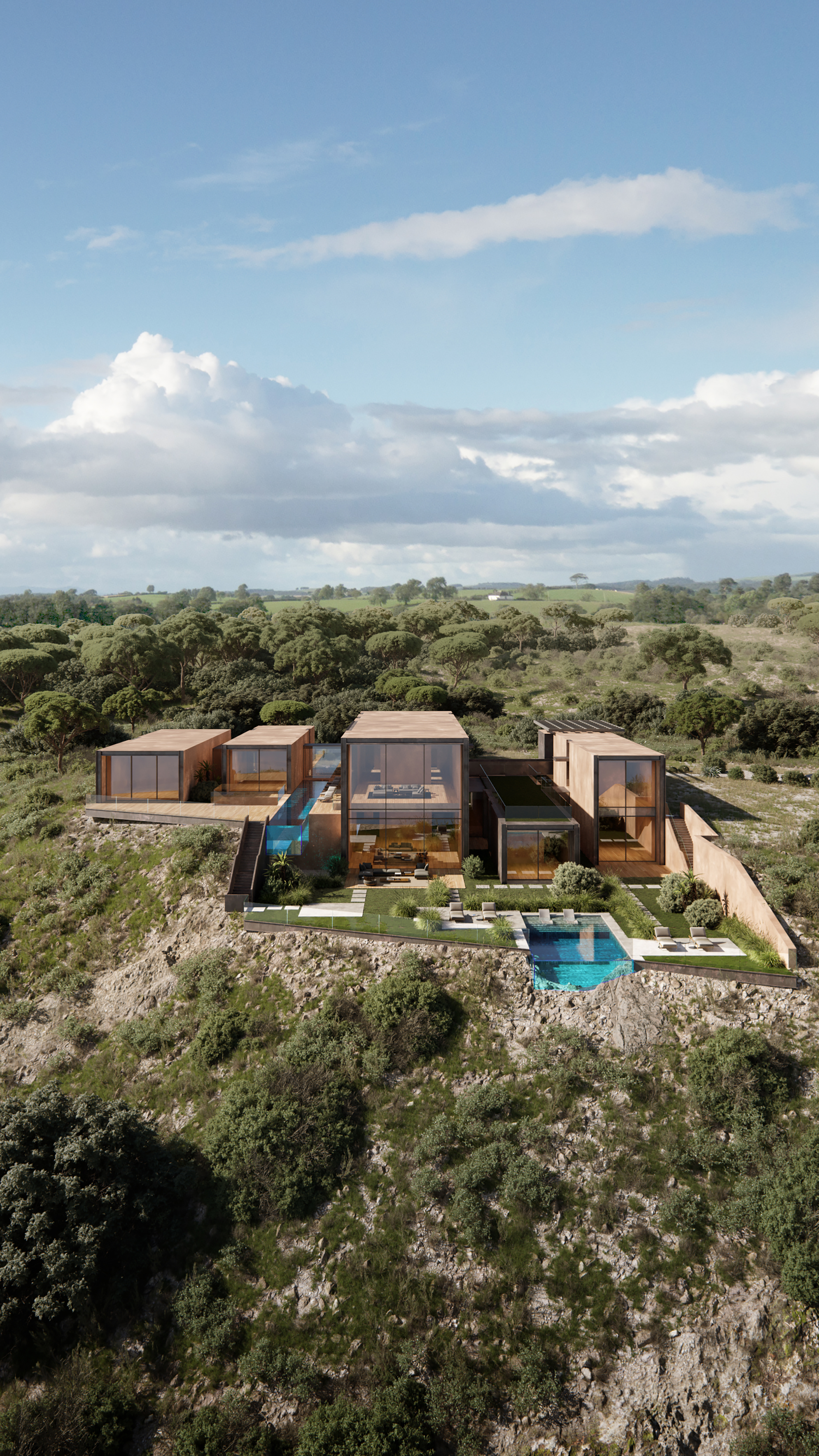 Hidden House in Portugal by Kerimov Architects - Architizer
