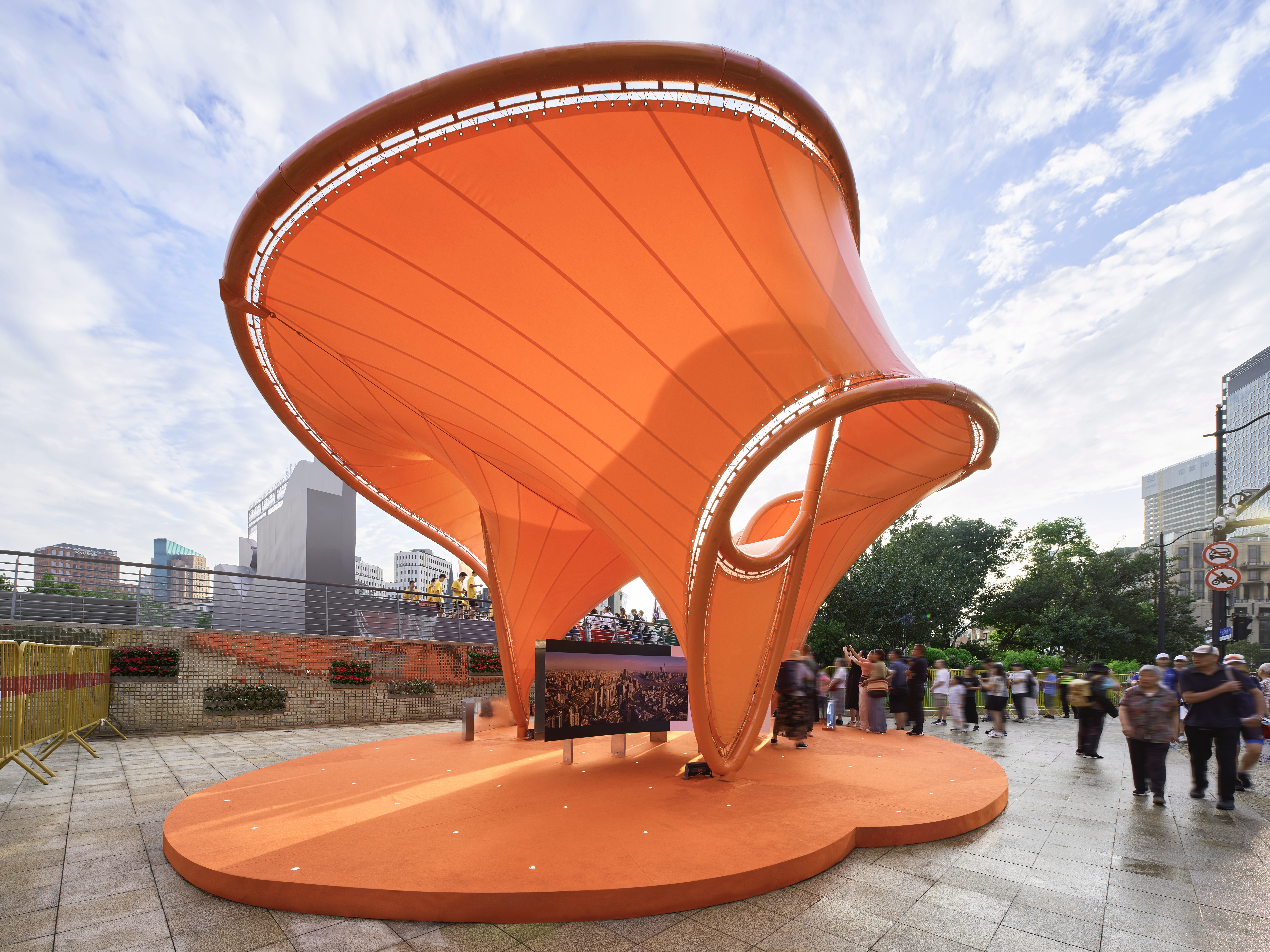 The Eddy Pavilion by Atelier Zeros - Architizer