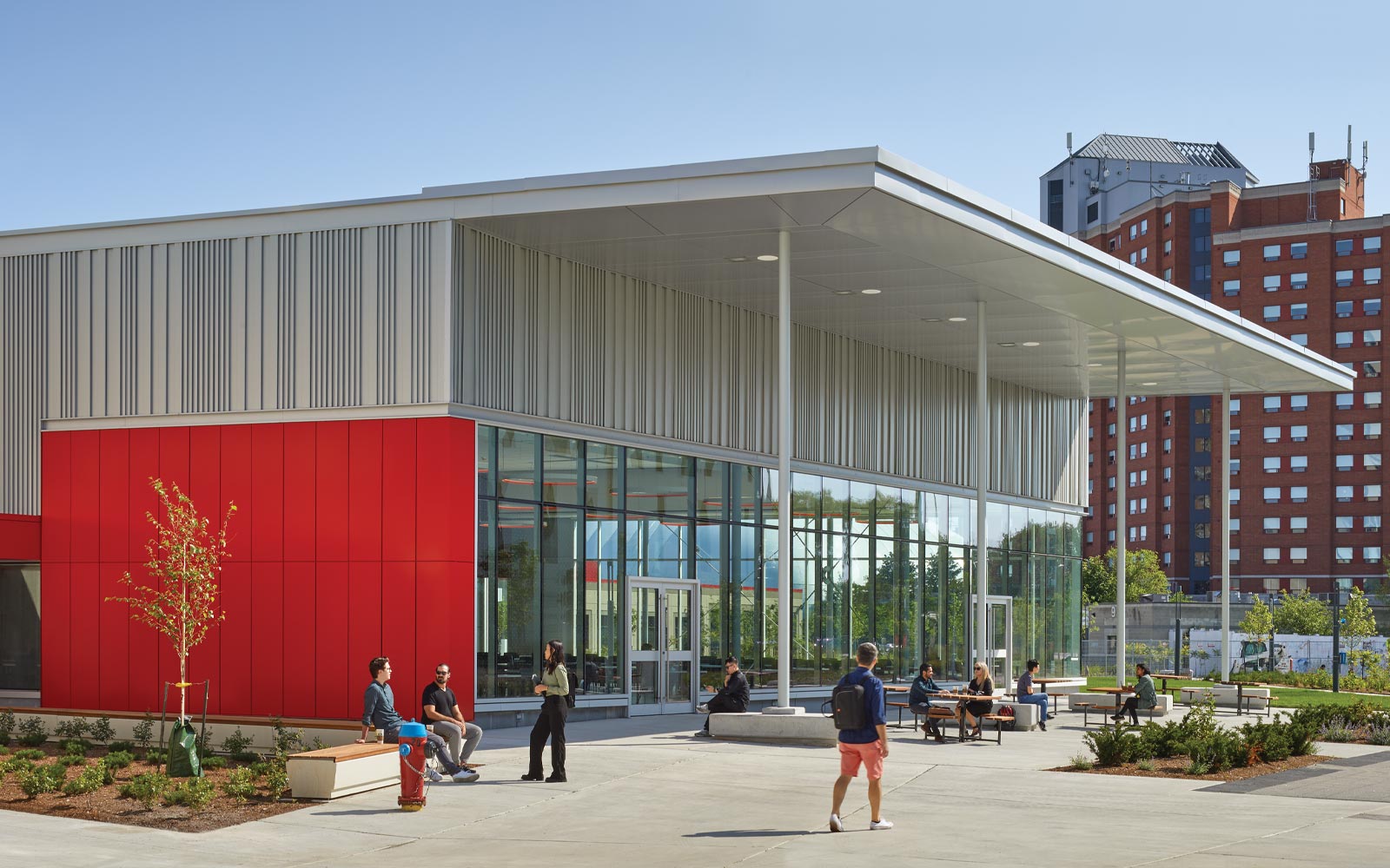 Newnham Campus Food Hall, Seneca Polytechnic by Taylor Smyth Architects ...