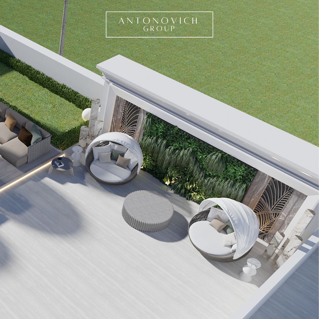 Outdoor Luxury: Modern Villa Terrace Furniture by LUXURY ANTONOVICH ...