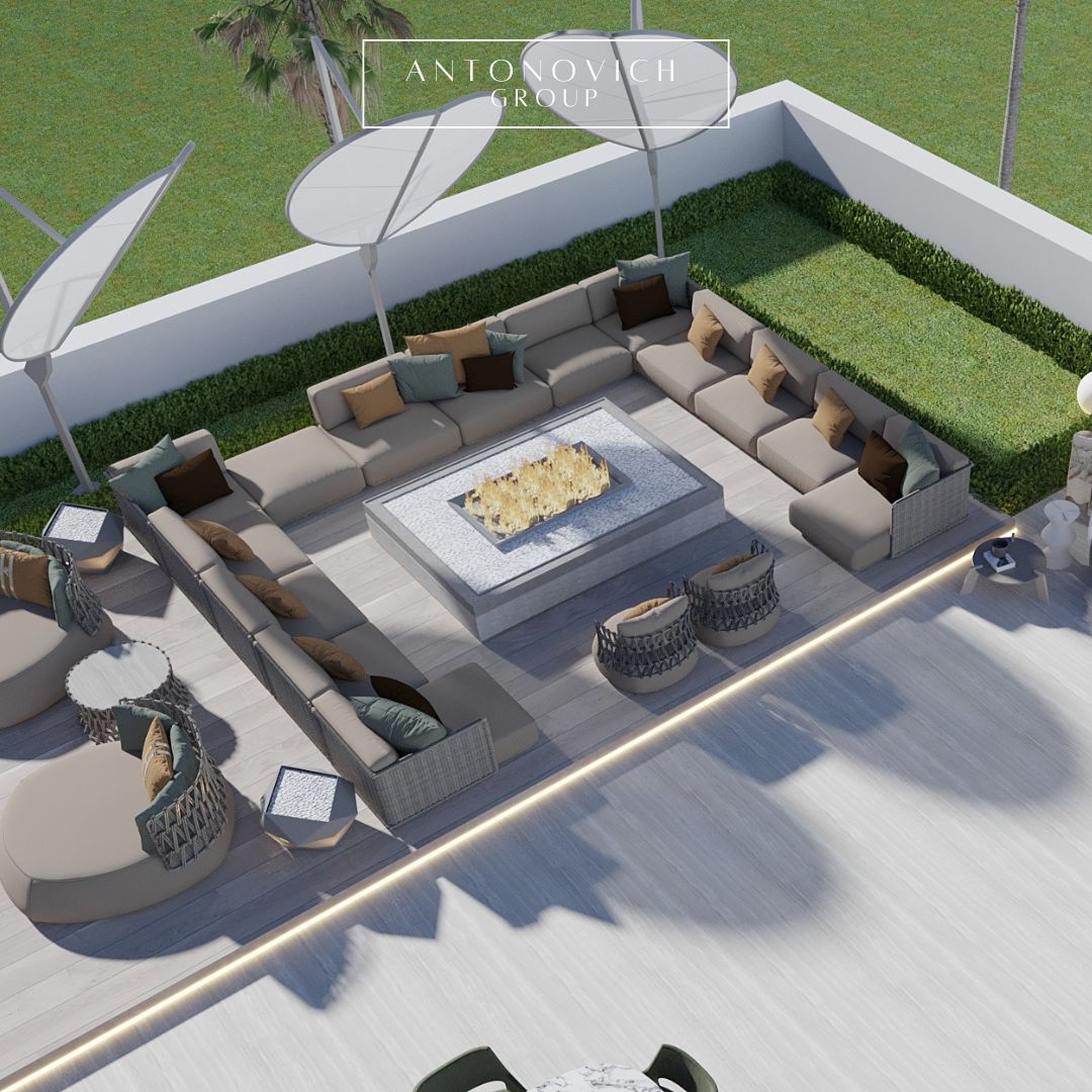 Outdoor Luxury: Modern Villa Terrace Furniture by LUXURY ANTONOVICH ...