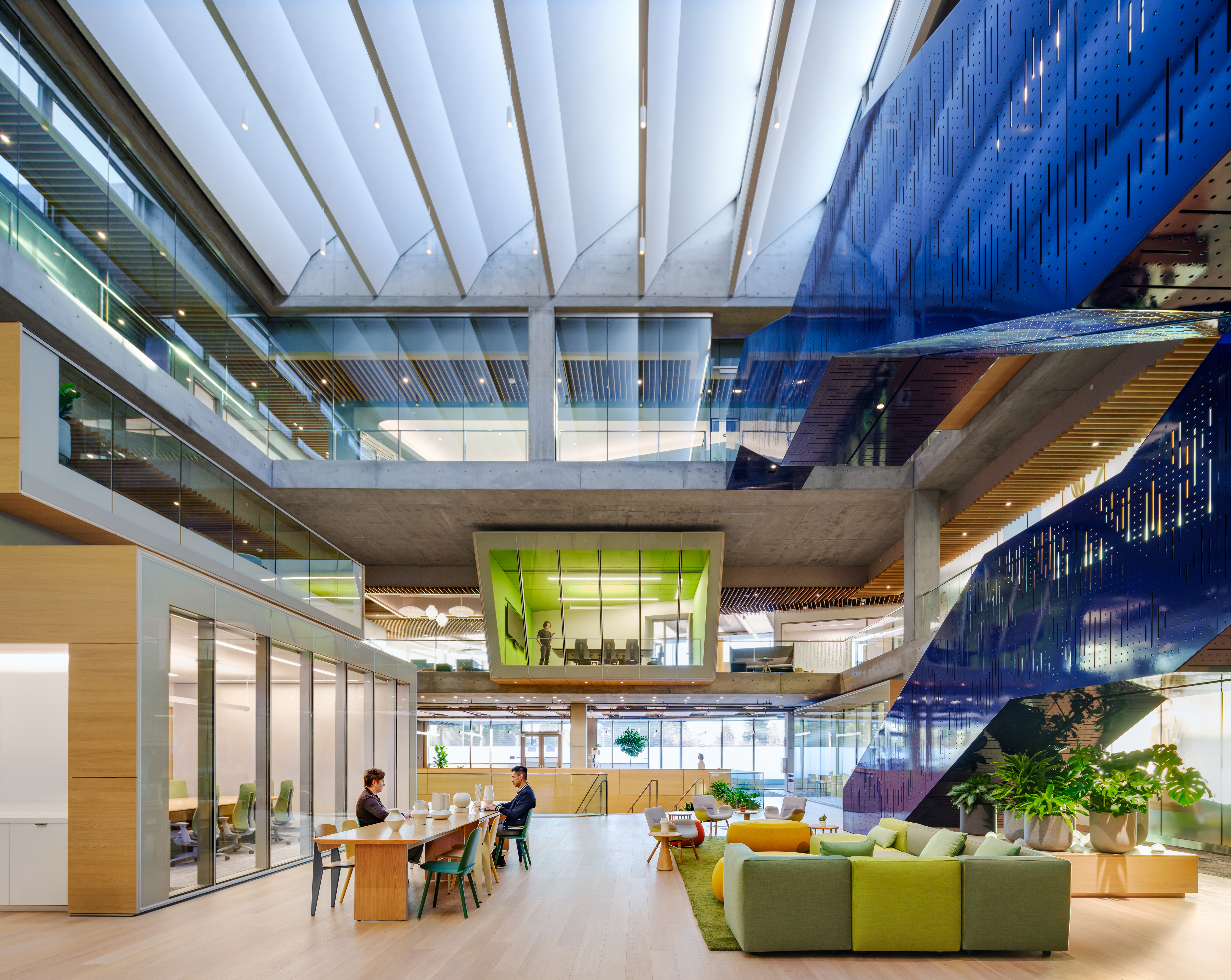 Intuit MTV-22 Bayshore Building by Clive Wilkinson Architects - Architizer