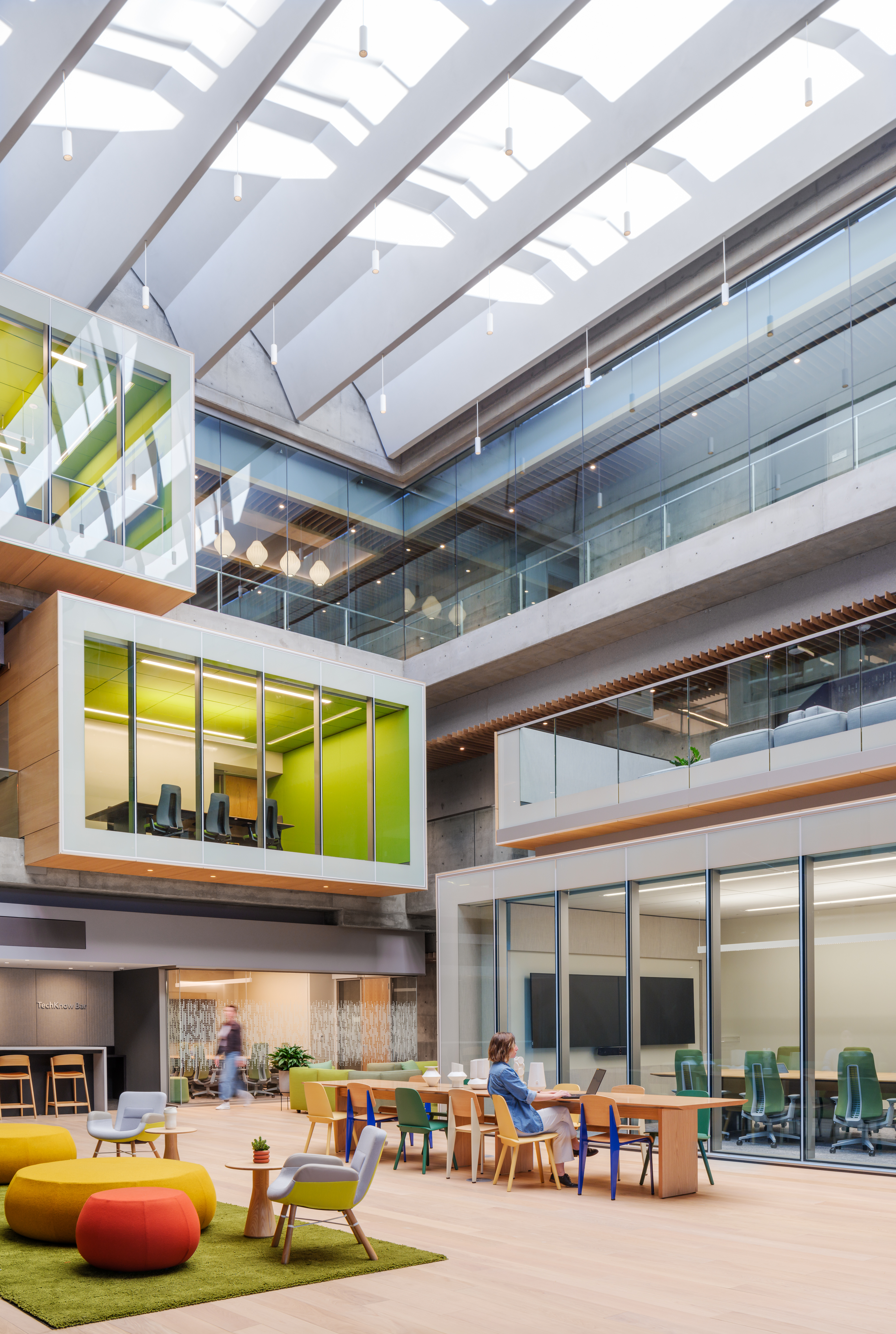 Intuit MTV-22 Bayshore Building by Clive Wilkinson Architects - Architizer