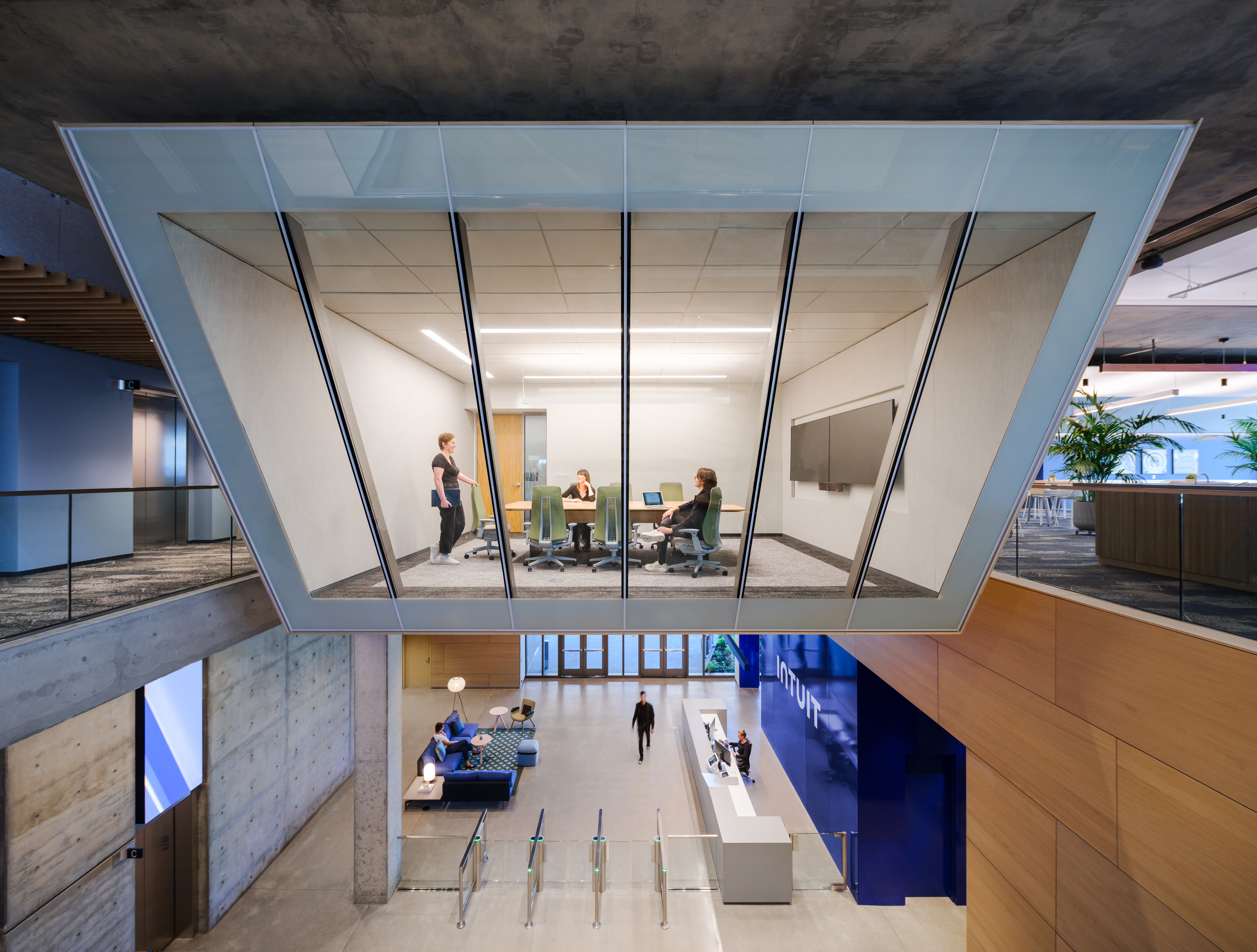Intuit MTV-22 Bayshore Building by Clive Wilkinson Architects - Architizer