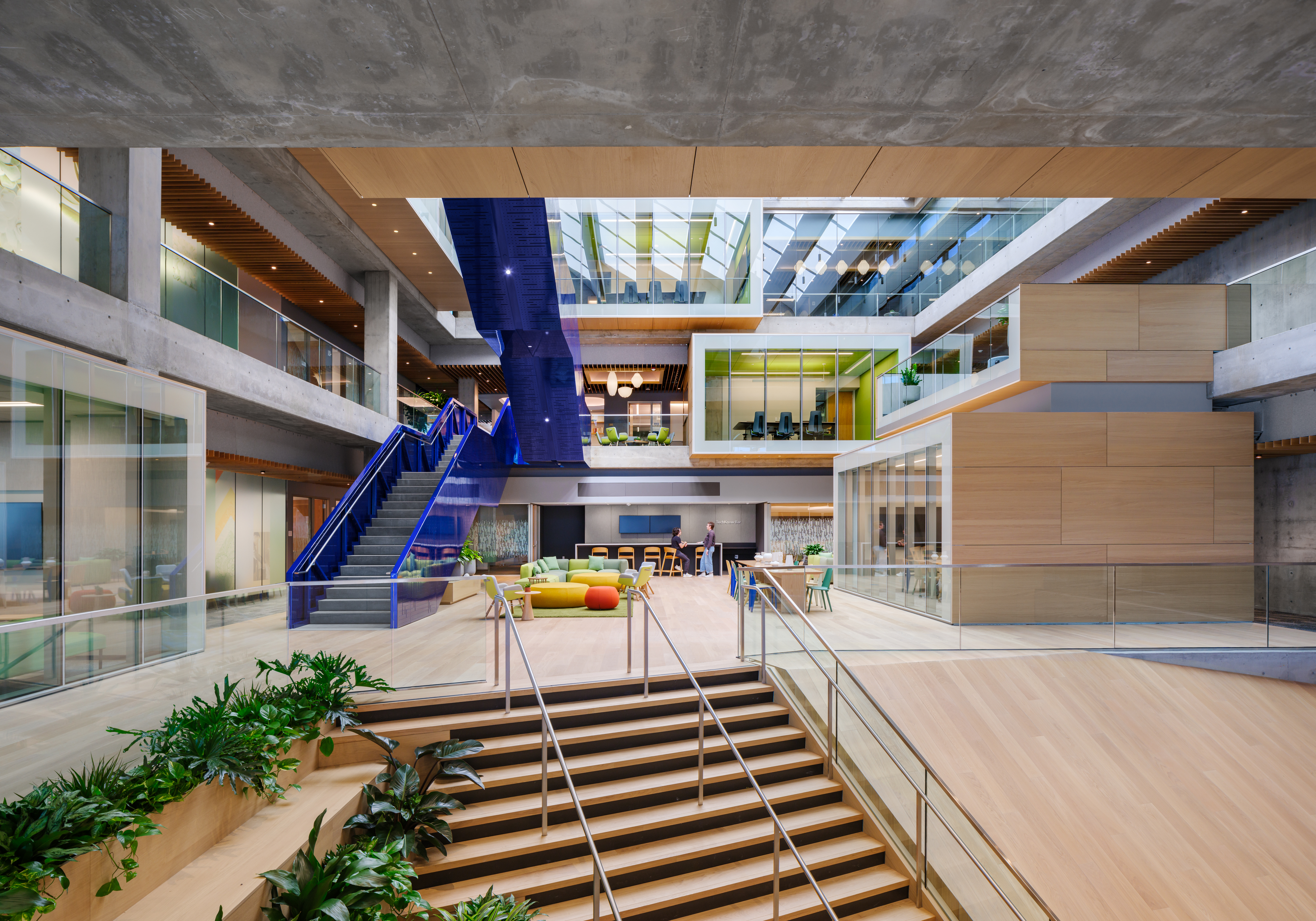 Intuit MTV-22 Bayshore Building by Clive Wilkinson Architects - Architizer