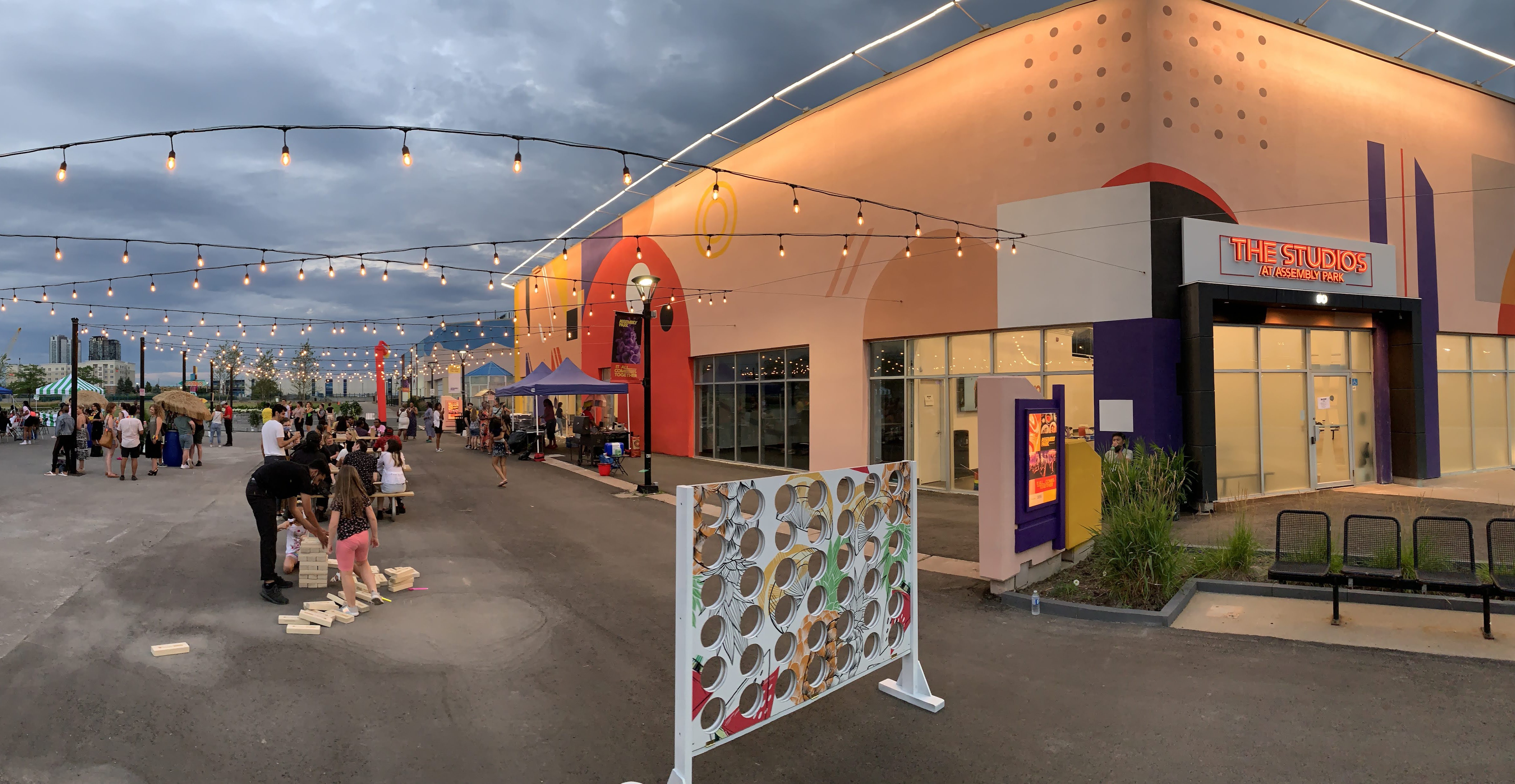 Assembly Park: Gardens, Plaza, and Studios by Giannone Petricone ...